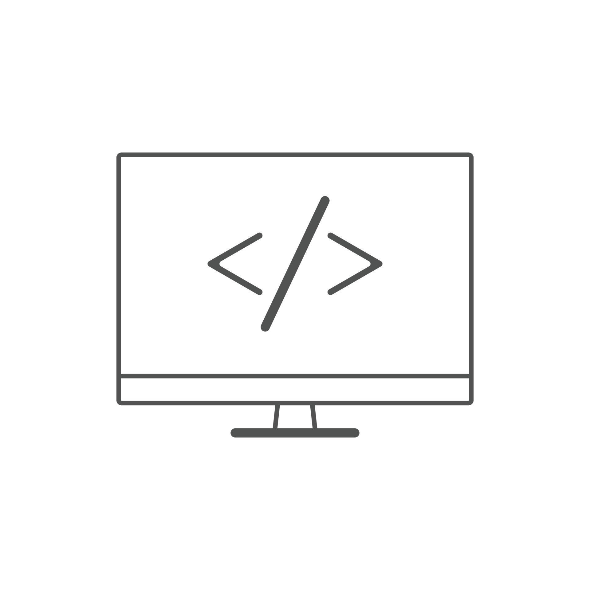 Custom Coding Icons Vector Illustration Modern Style Custom Coding Symbol 11067511 Vector Art