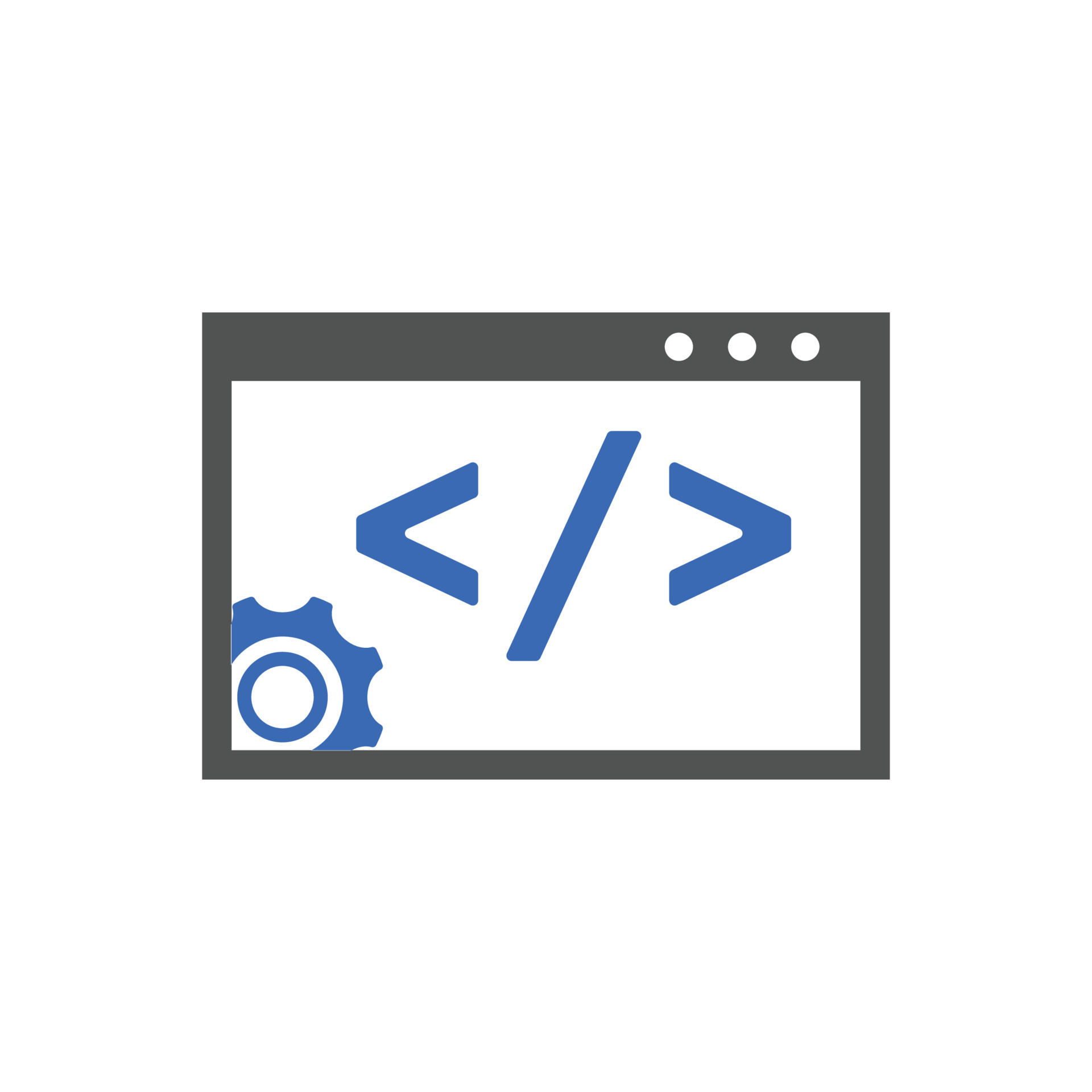 Custom Coding Icons Vector Illustration Modern Style Custom Coding Symbol 11068015 Vector Art
