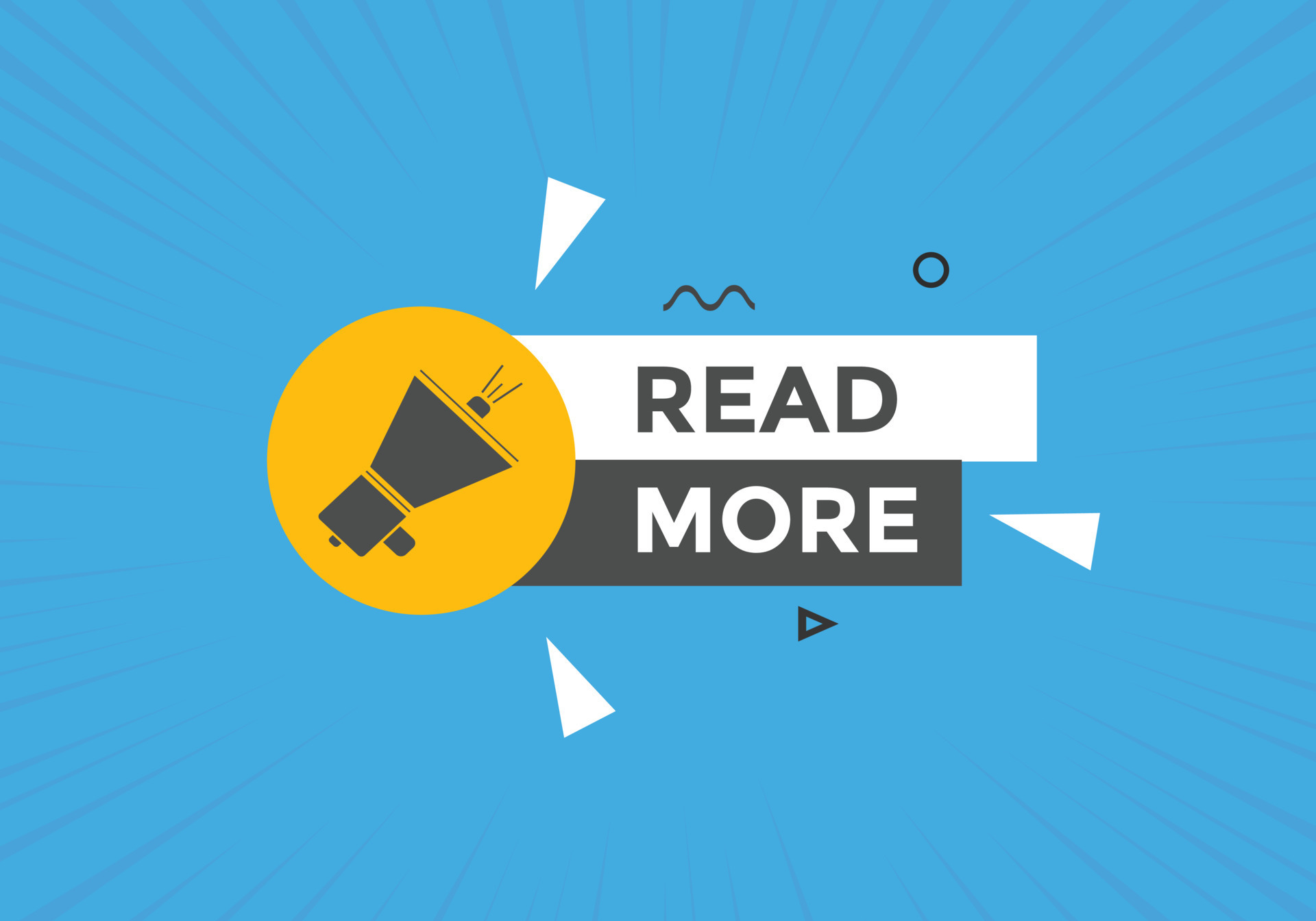 Read More Button Speech Bubbles Read More Text Colorful Web Template