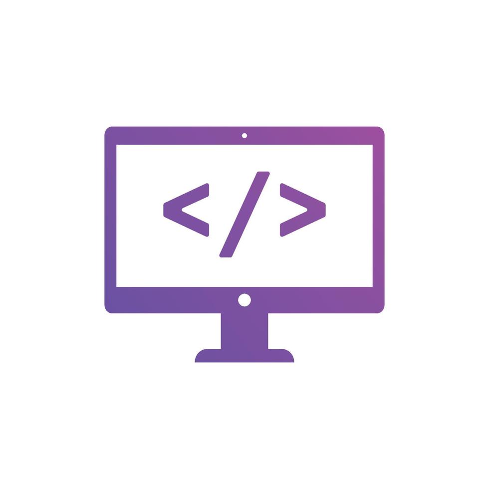 Custom Coding Icons Vector Illustration Modern Style Custom Coding Symbol 11069862 Vector Art