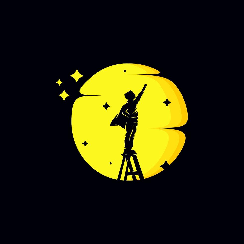 Kids Reaching Stars Logo Design 11071134 Vector Art at Vecteezy Kids Reaching Stars Logo Design 11071134 Vector Art at Vecteezy