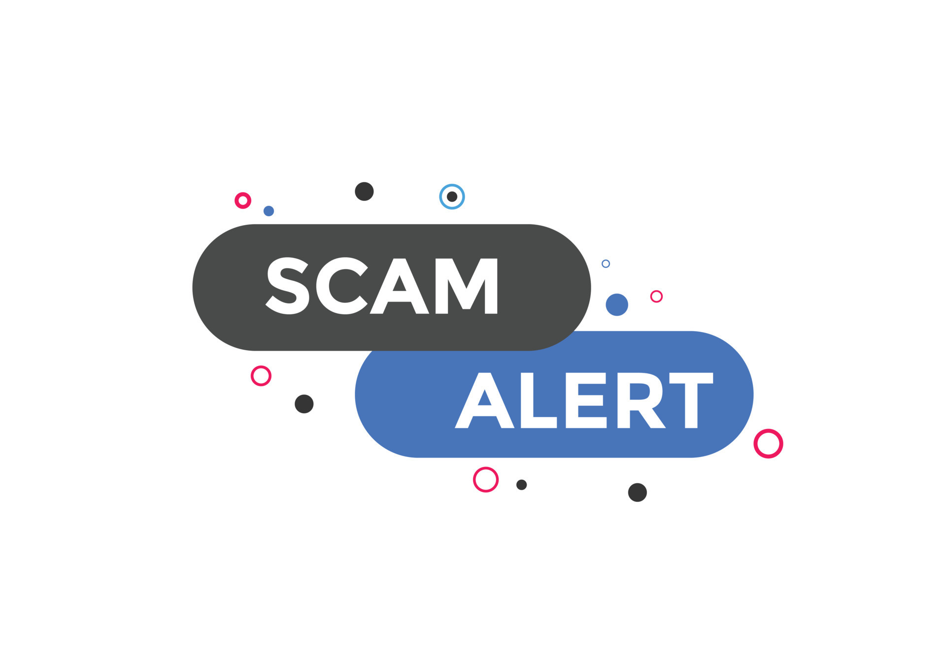 scam alert text button. speech bubble. Scam alert Colorful web banner ... scam alert text button. speech bubble. Scam alert Colorful web banner ...