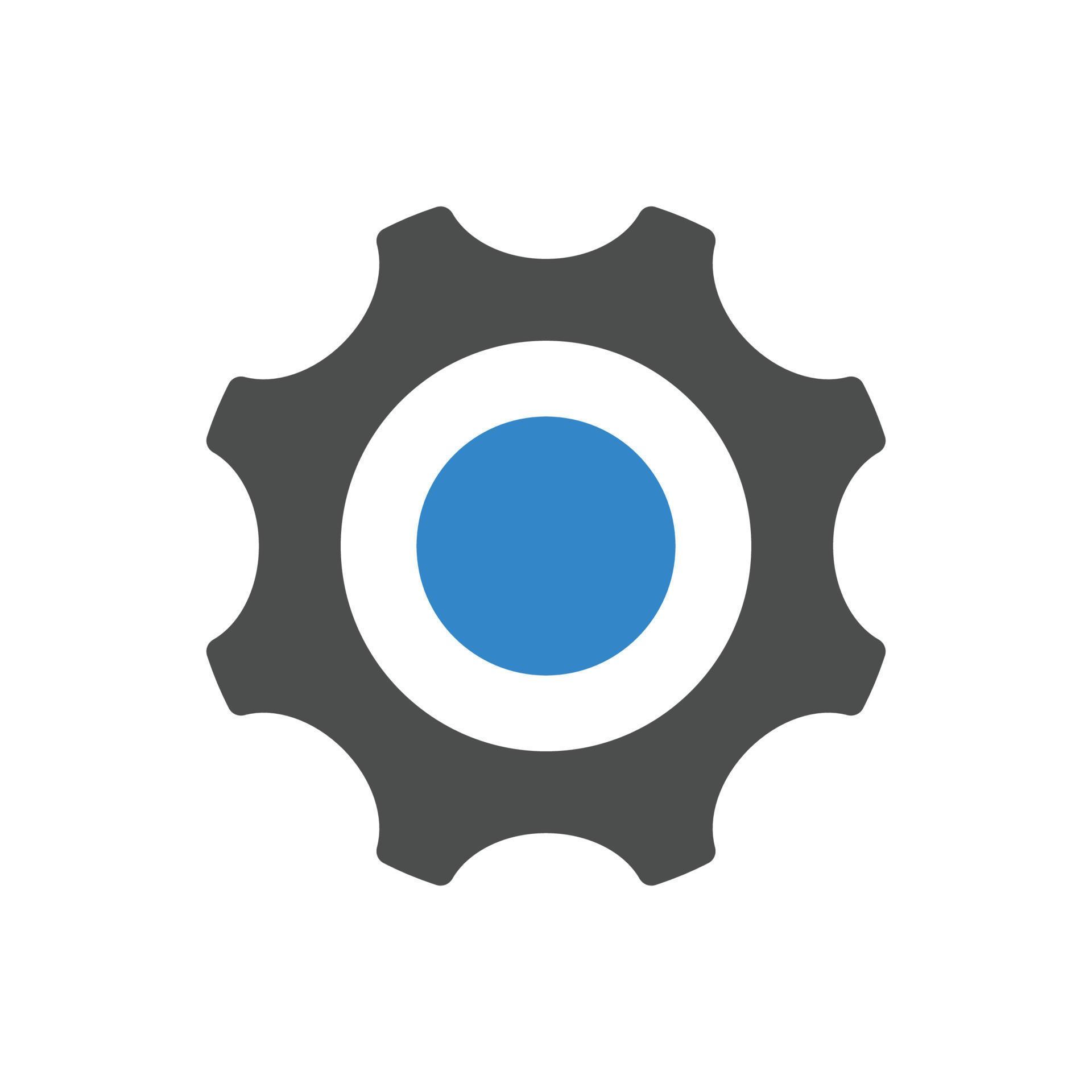 Setting Icon For Apps Or Web Interface With Button Set Of Settings Gear Cog Icon Vector With