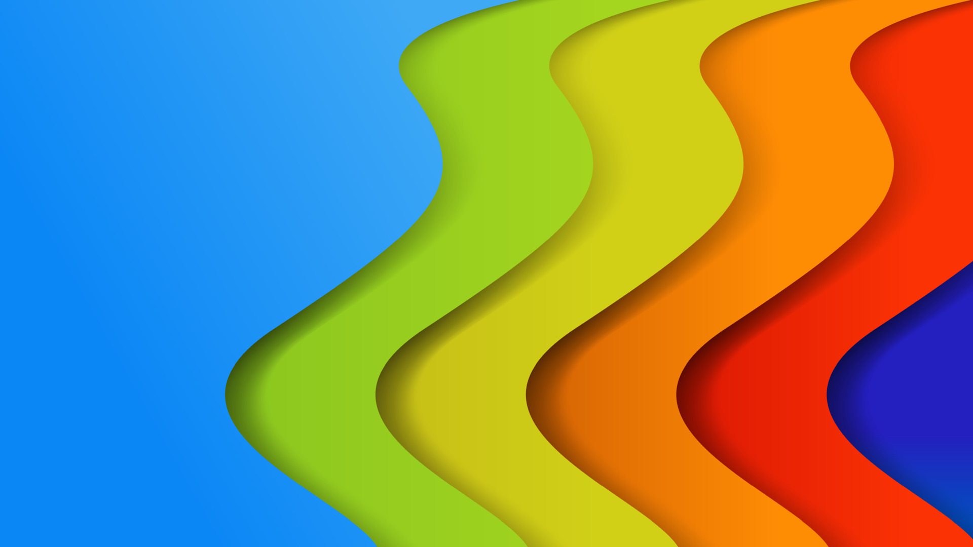 abstract colorful wavy background 11072687 Vector Art at Vecteezy