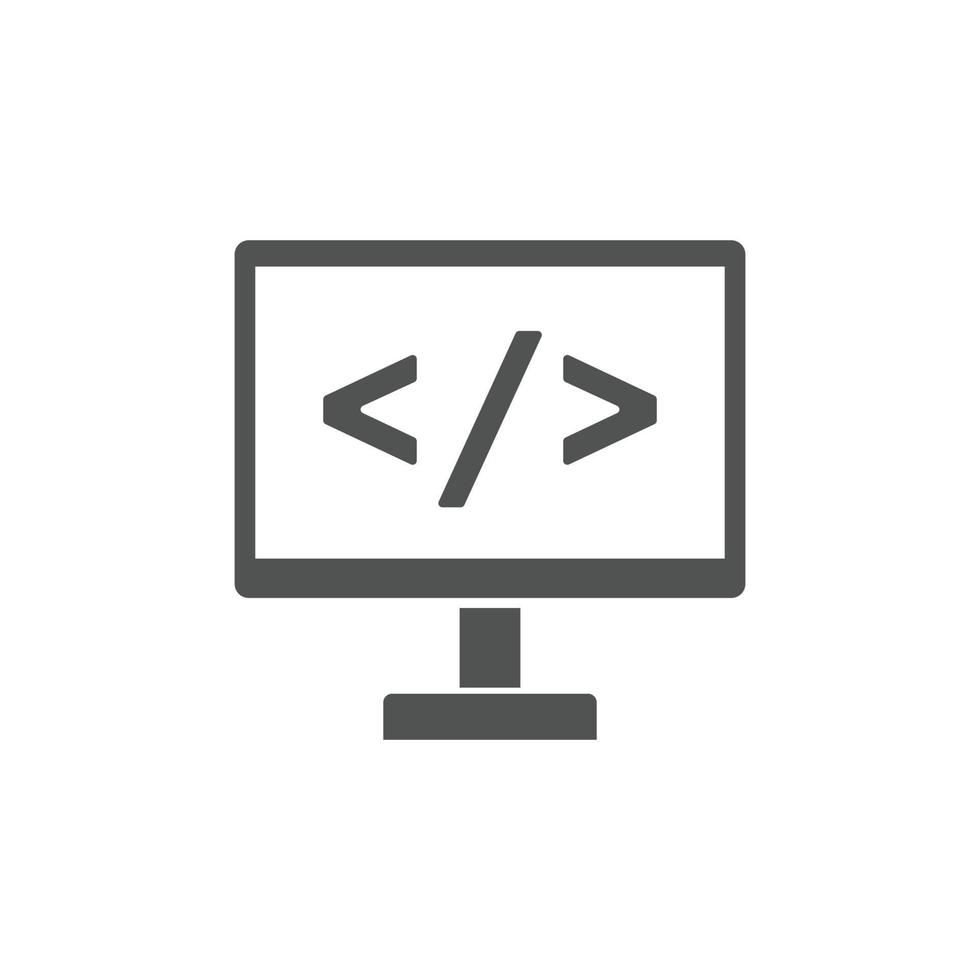 Custom coding icons Vector illustration. modern style Custom coding symbol 11073373 Vector Art ...