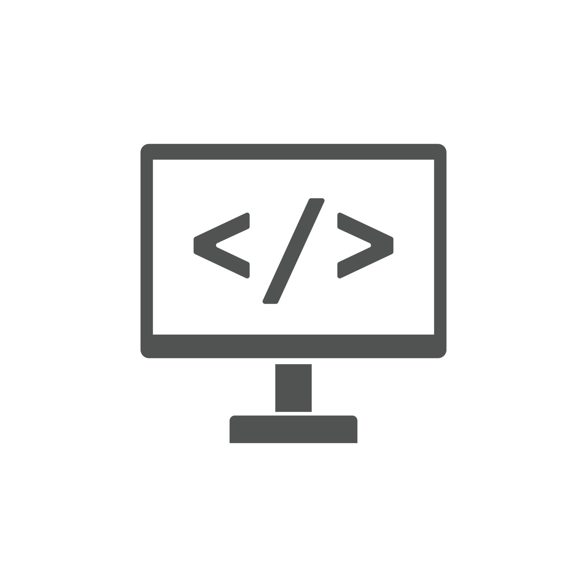 Custom Coding Icons Vector Illustration Modern Style Custom Coding Symbol 11073373 Vector Art