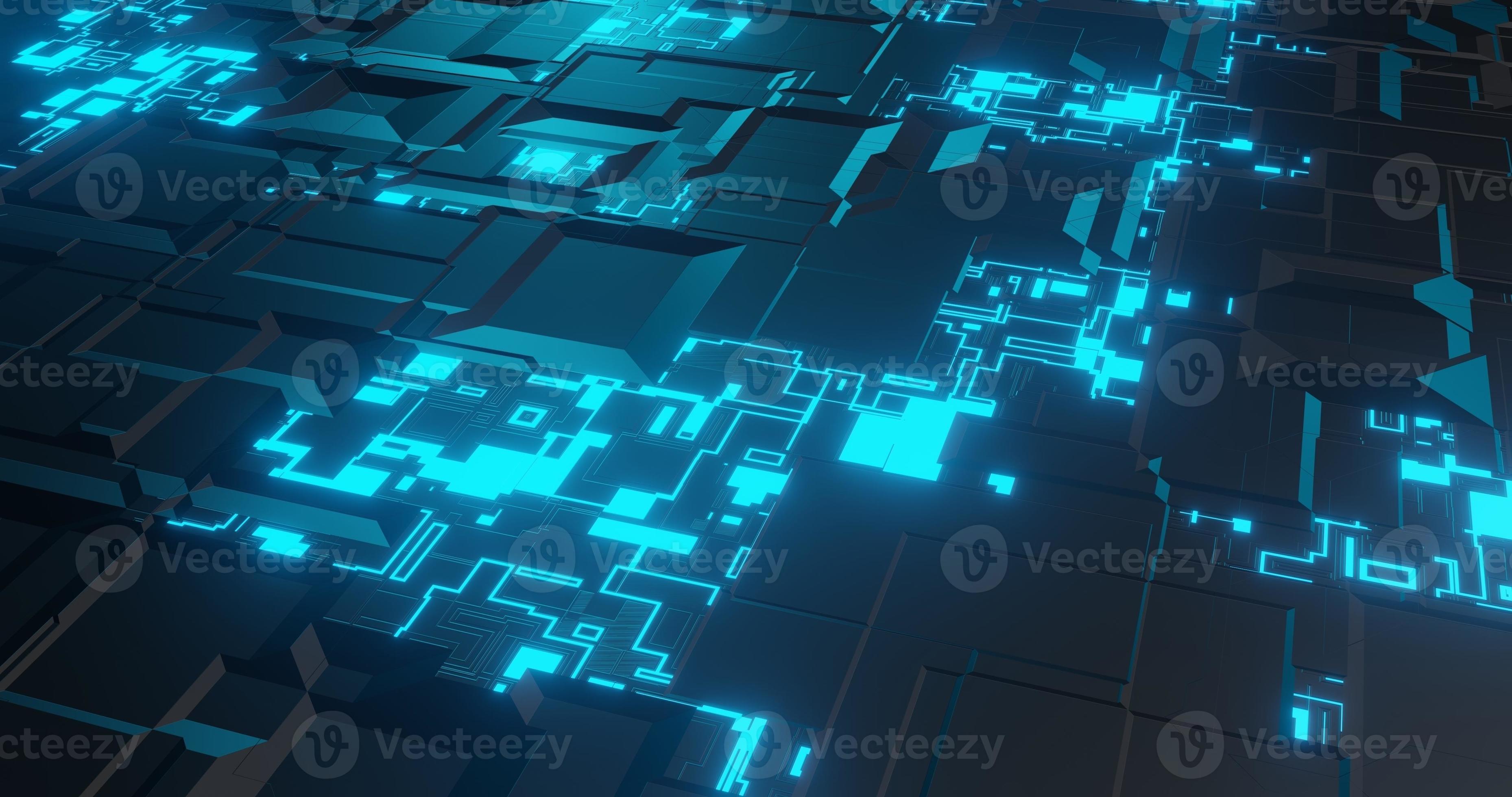 abstract background using geometric texture patterns and bright blue ...