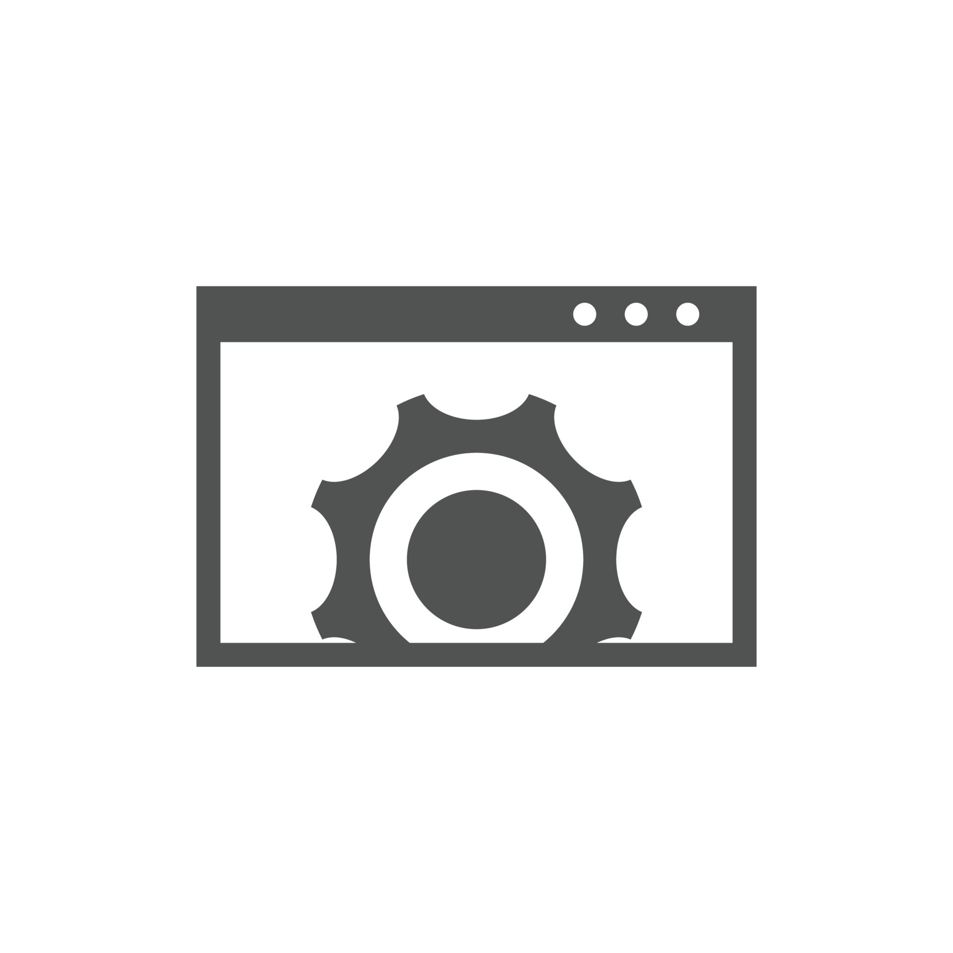 website optimization icons. website page development symbol icon ...