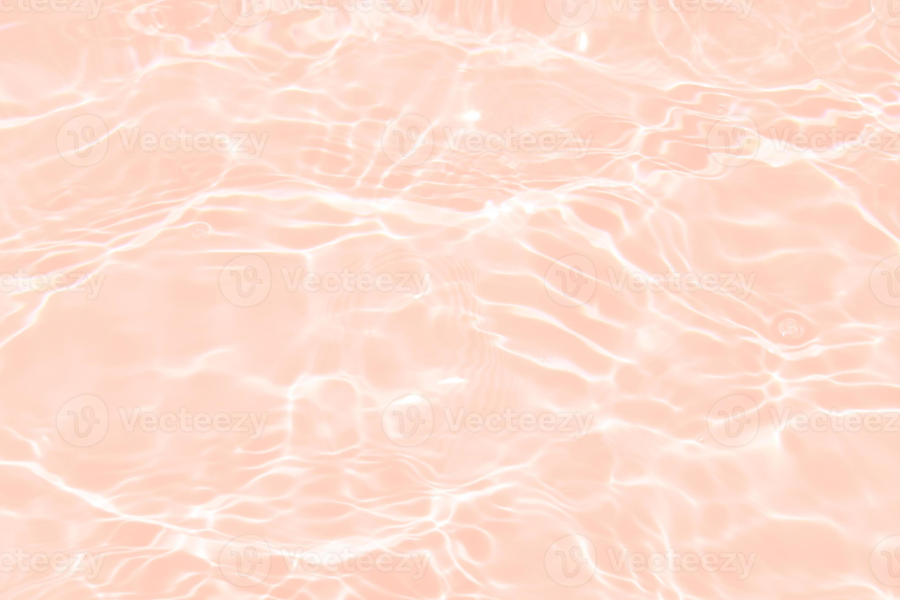 desenfoque borroso transparente color rosa claro agua tranquila textura superficial con ...