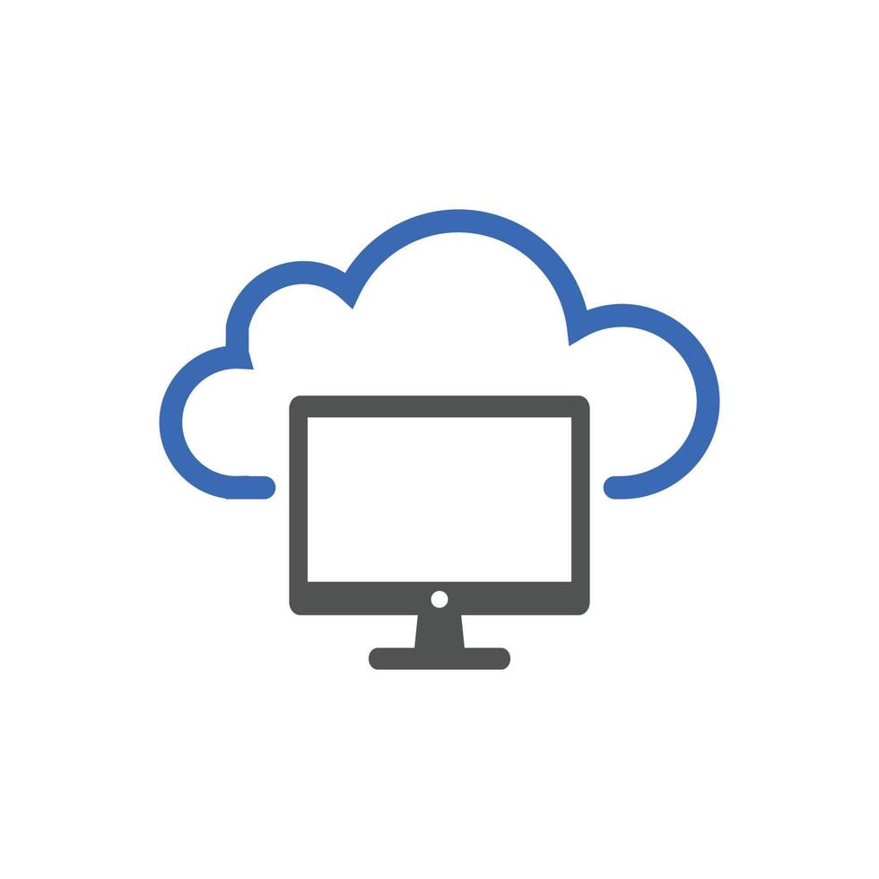 Cloud Computing Icon Vector Png