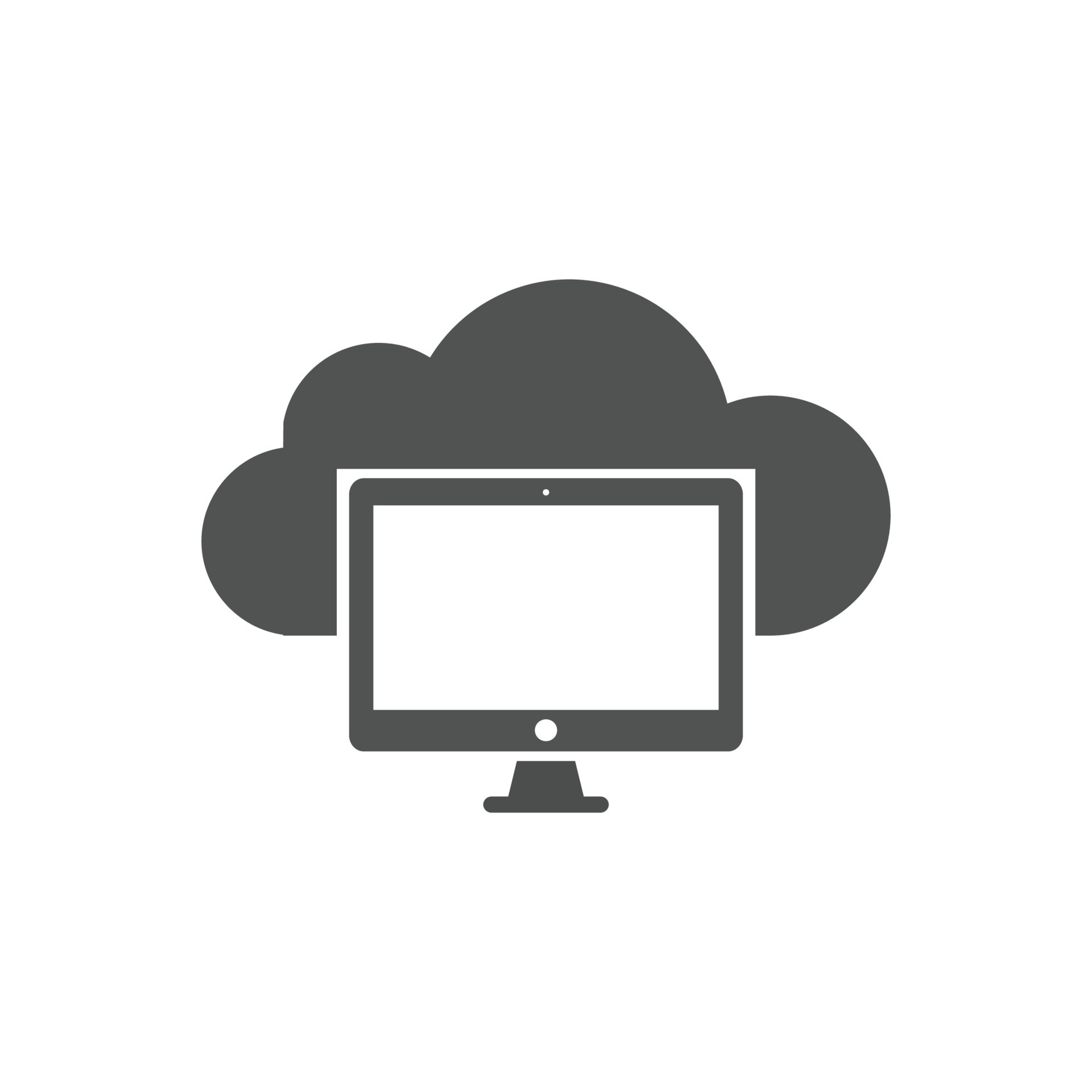 Cloud Computing Icon Vector Illustration Cloud Computing Symbol For Seo Website And Mobile