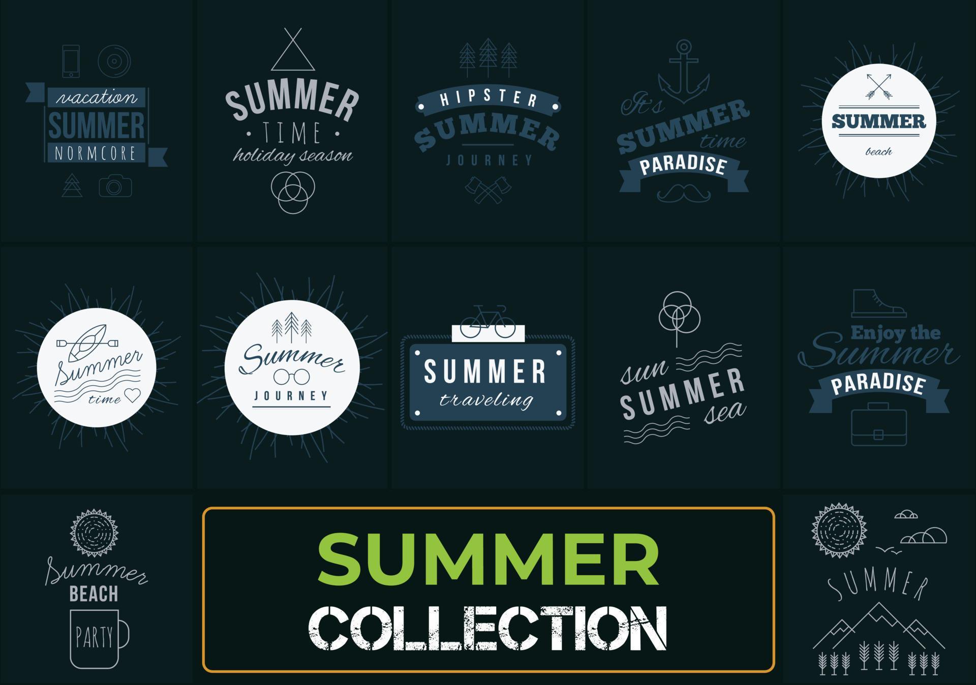 Summer Quotes And Typographic Design Ready To Print For Apparel Poster And Illustration