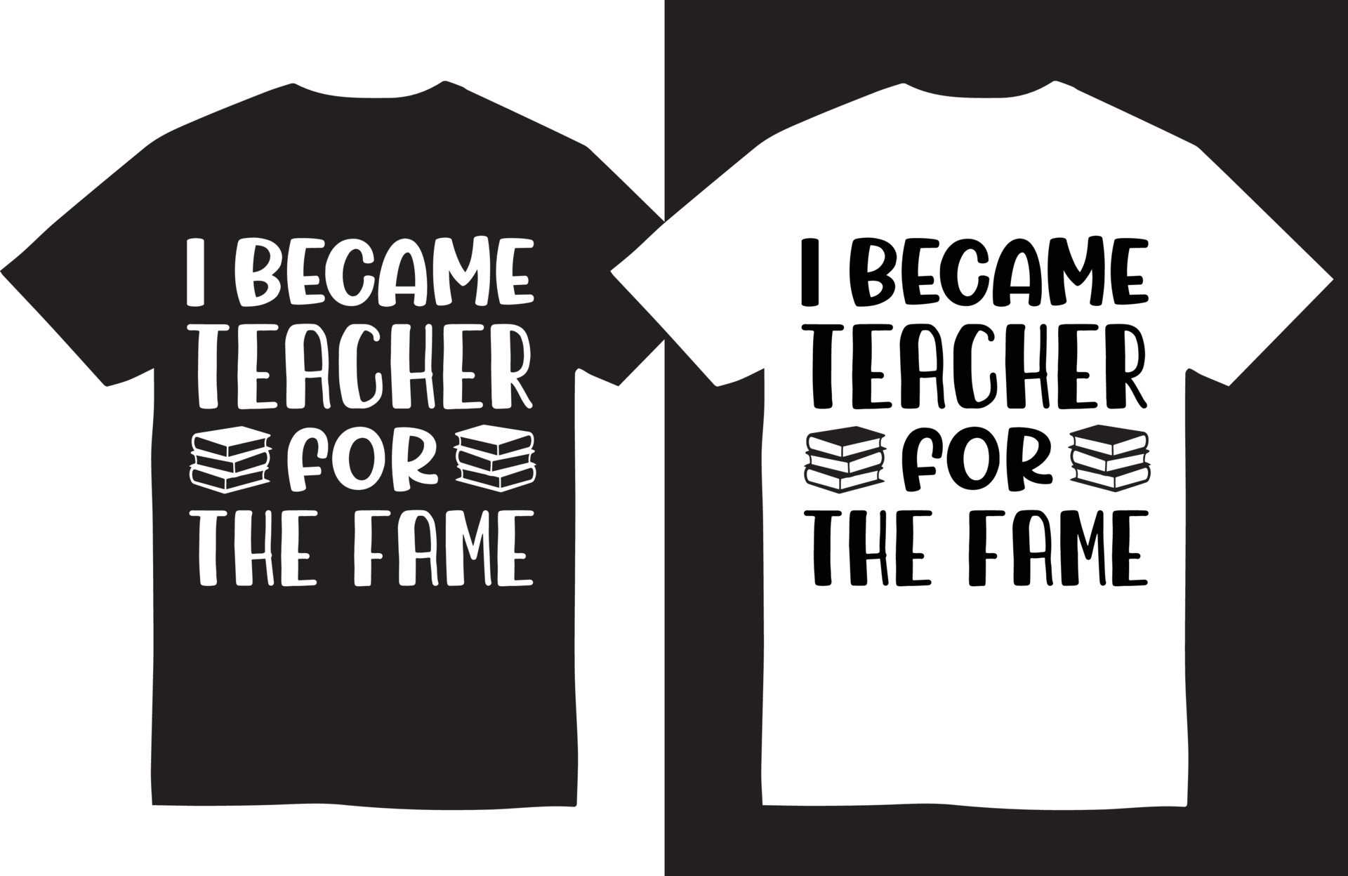 Teacher T Shirt Design 11082226 Vector Art At Vecteezy
