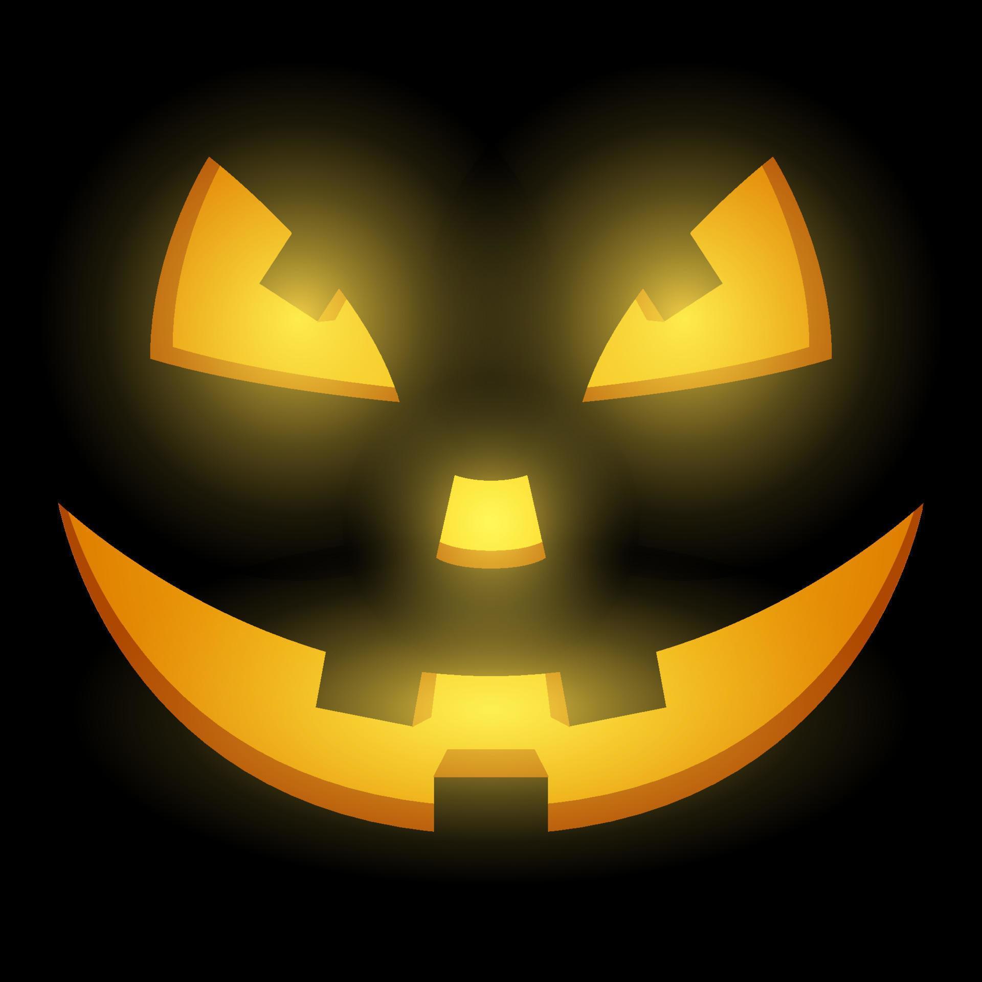 Halloween Pumpkin Face, Vector illustration 11083623 Vector Art at Vecteezy