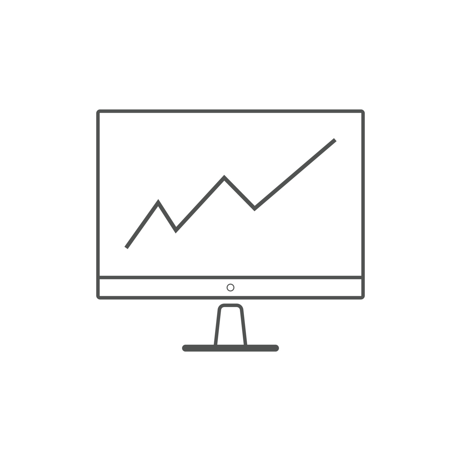 Seo Monitoring Icon Vector Illustration Digital Marketing Element Concept For Seo And Website