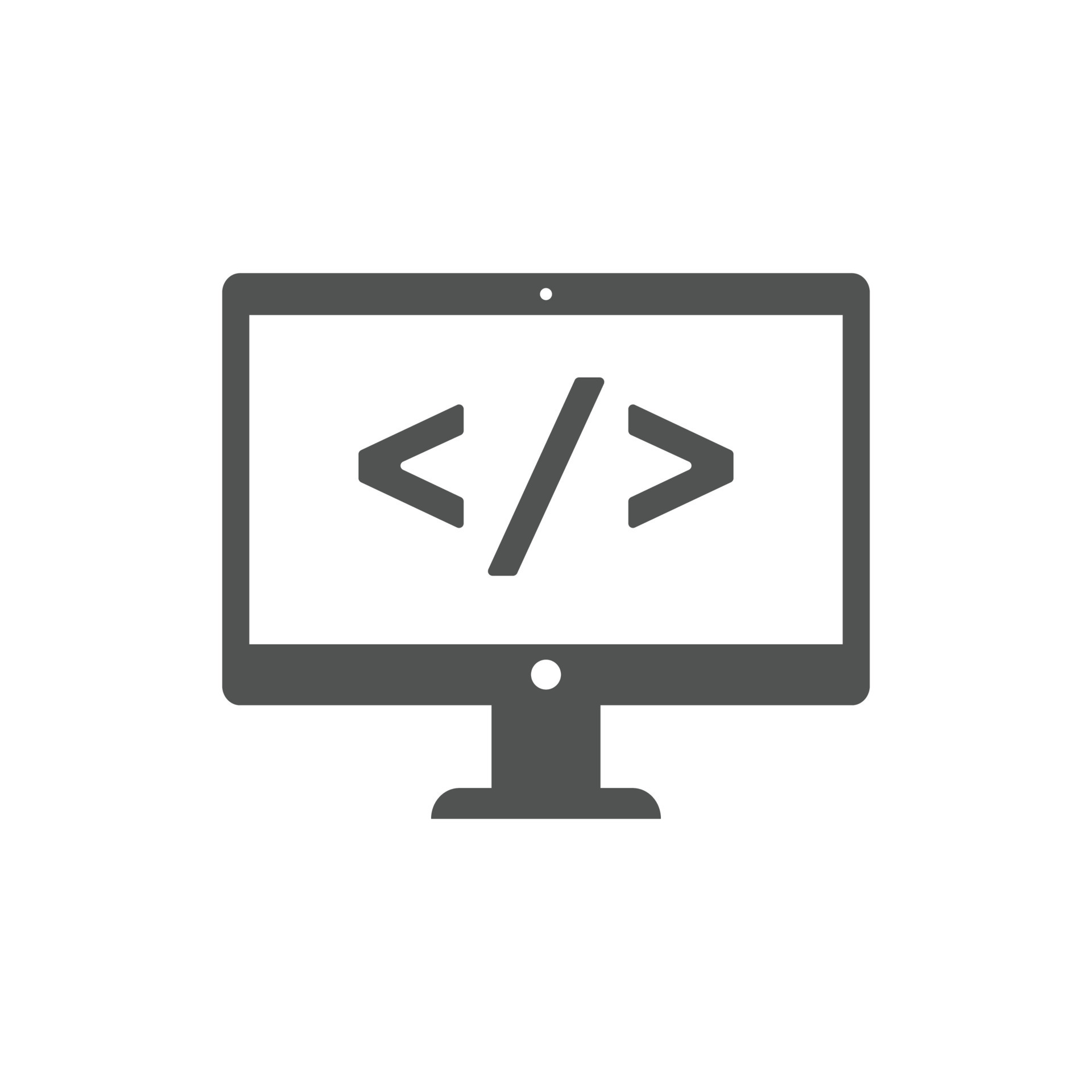 Custom Coding Icons Vector Illustration Modern Style Custom Coding Symbol 11085937 Vector Art