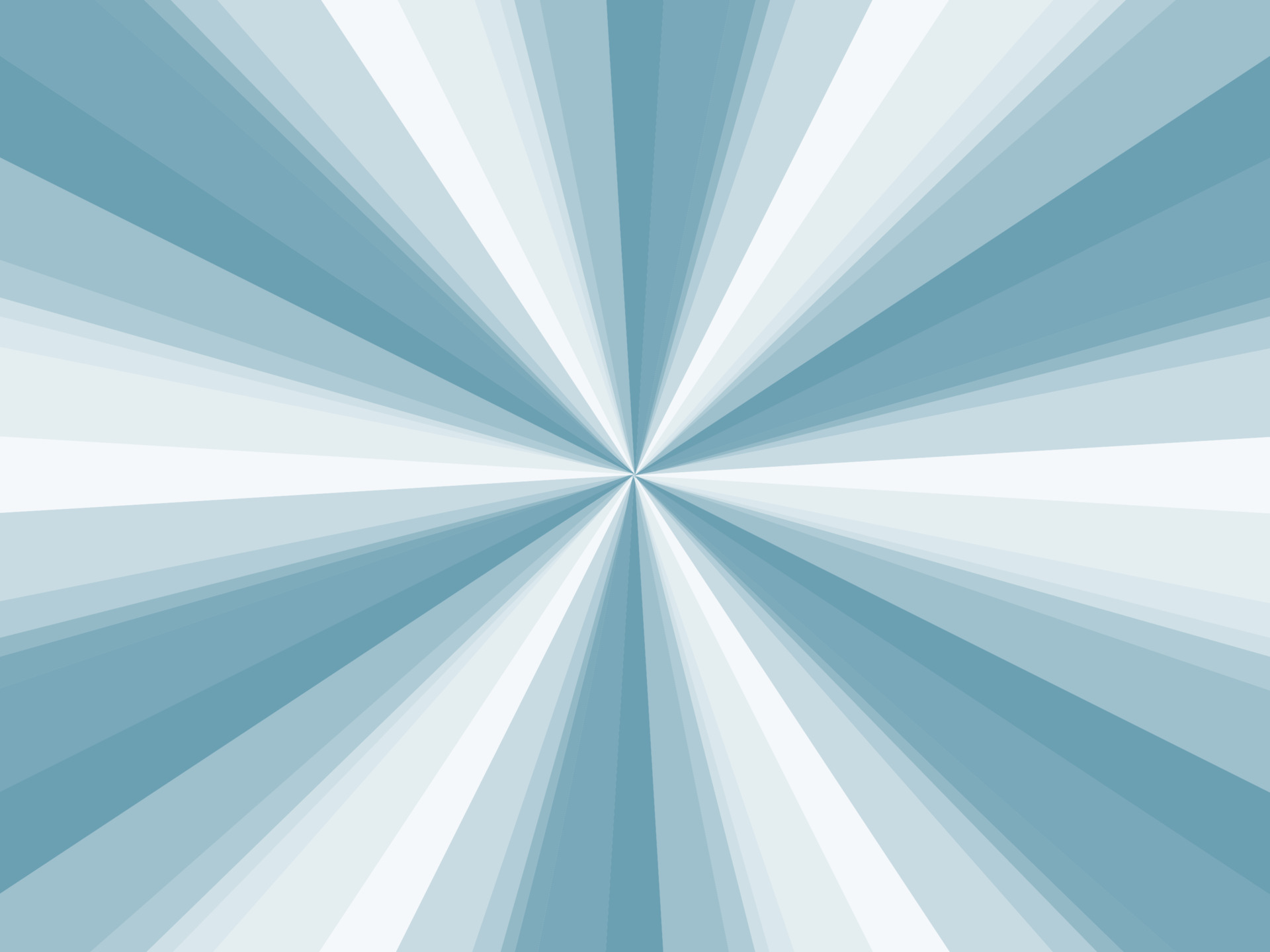 Vintage Spectrum Rays Light Blue Retro Sunburst Vector Background