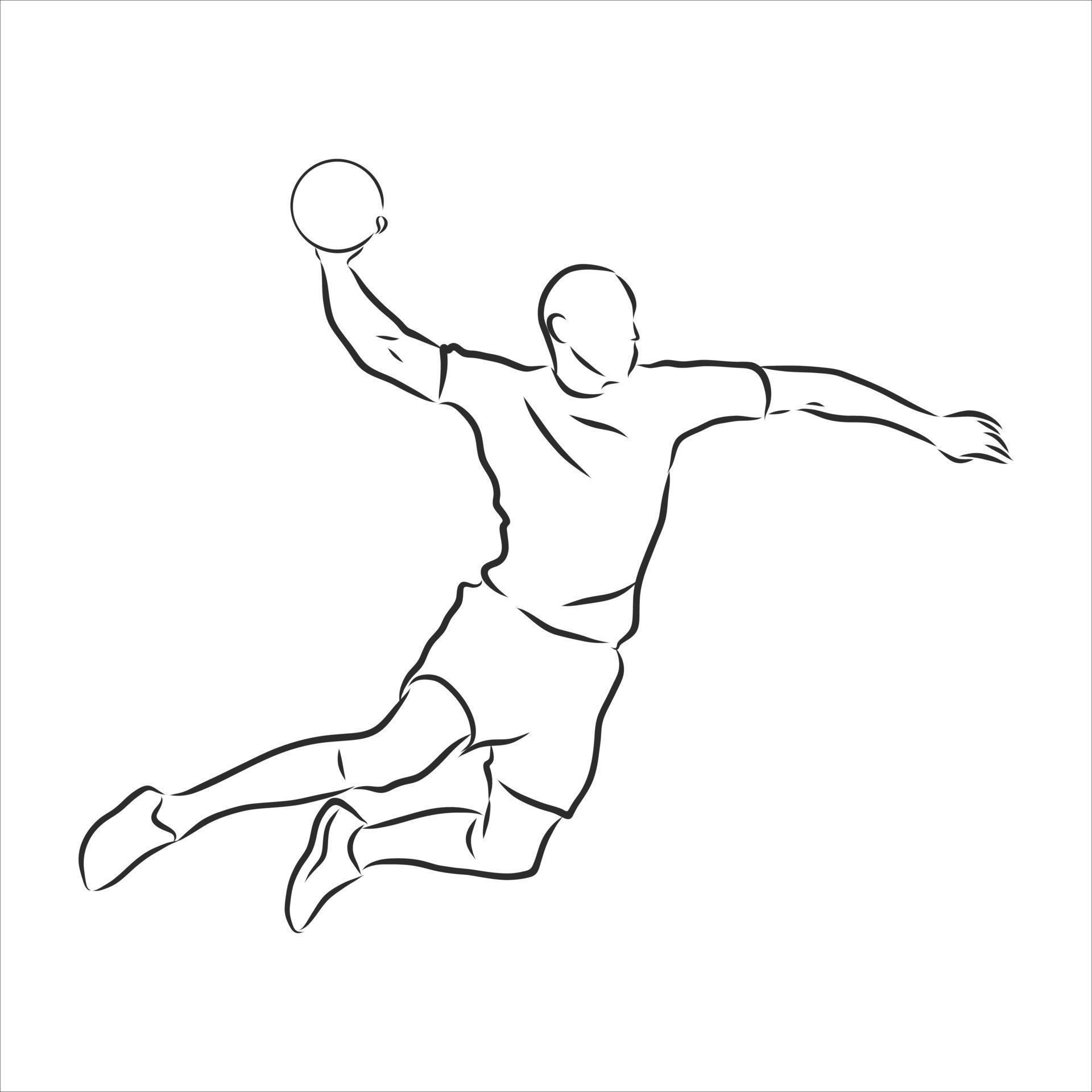 handball vector sketch 11092468 Vector Art at Vecteezy handball vector sketch 11092468 Vector Art at Vecteezy