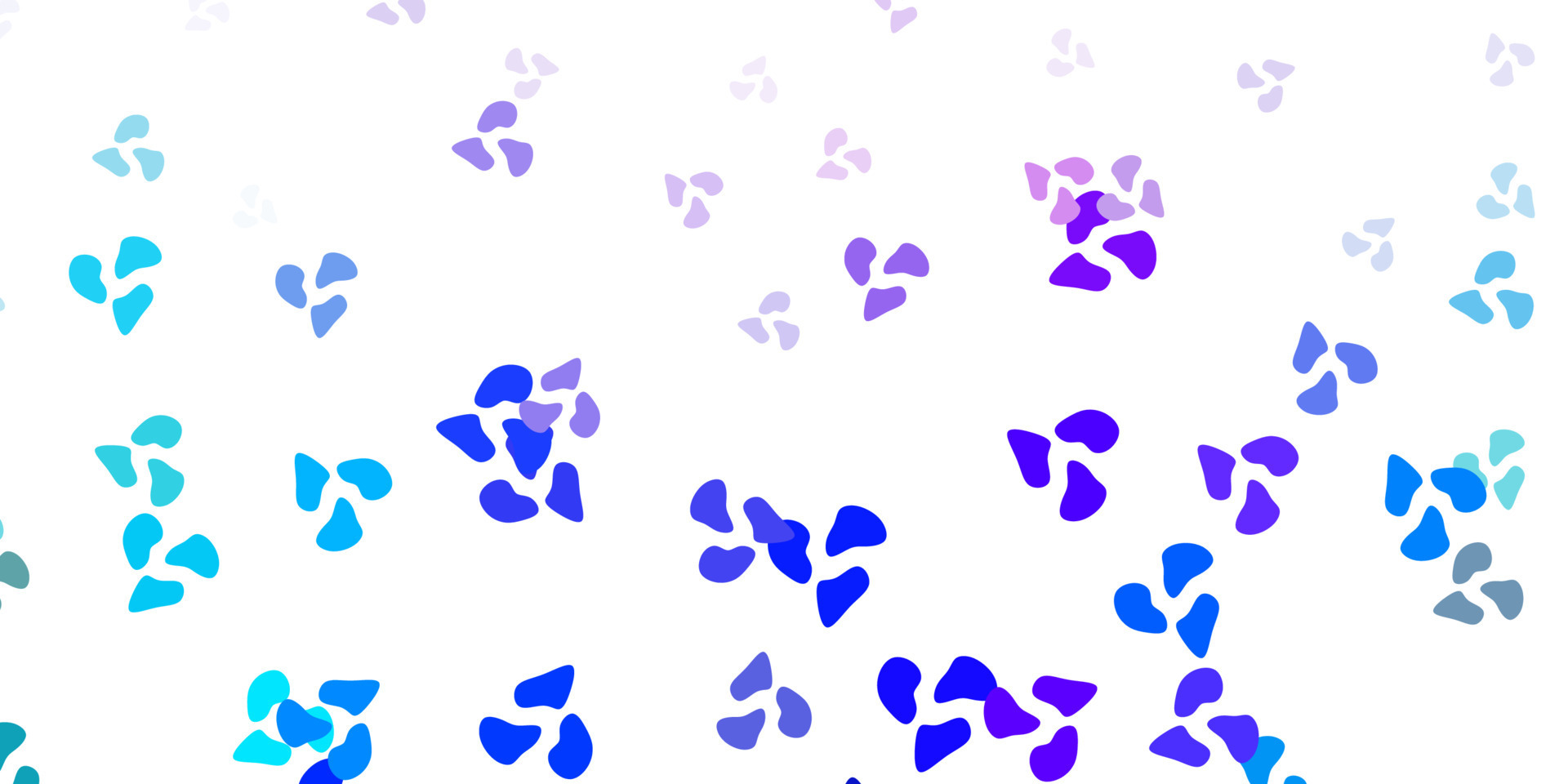 Light Blue Red Vector Background With Random Forms 11094101 Vector