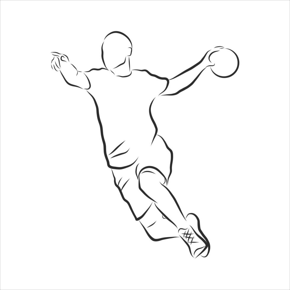 handball vector sketch 11094481 Vector Art at Vecteezy handball vector sketch 11094481 Vector Art at Vecteezy