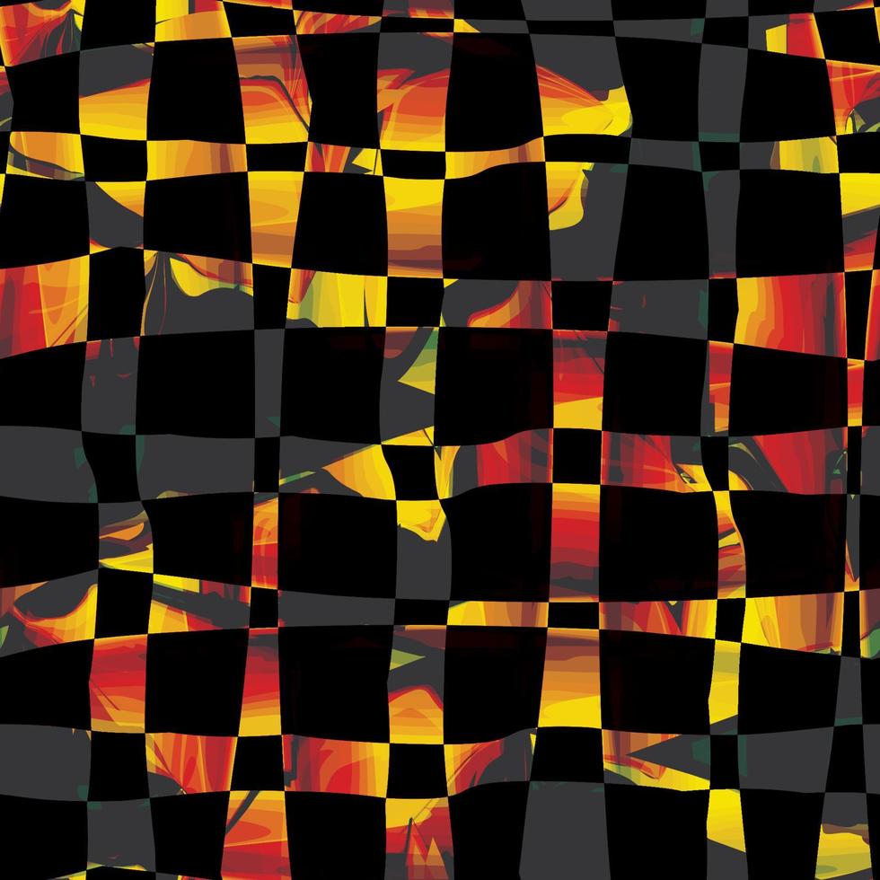 Abstract Square Seamless Pattern Background Vector Decorative Pattern Interior Design