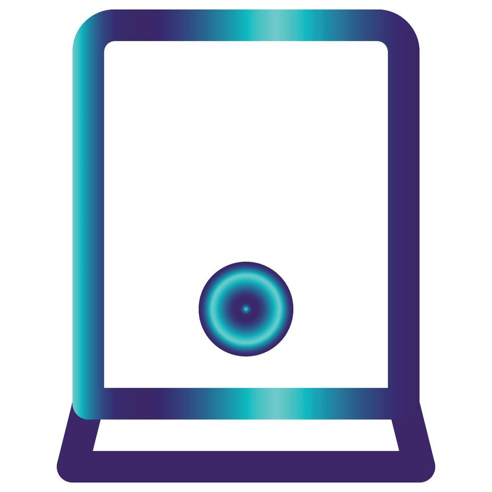 CPU, Gradient Style Icon Computer and Hardware 11096683 Vector Art at Vecteezy