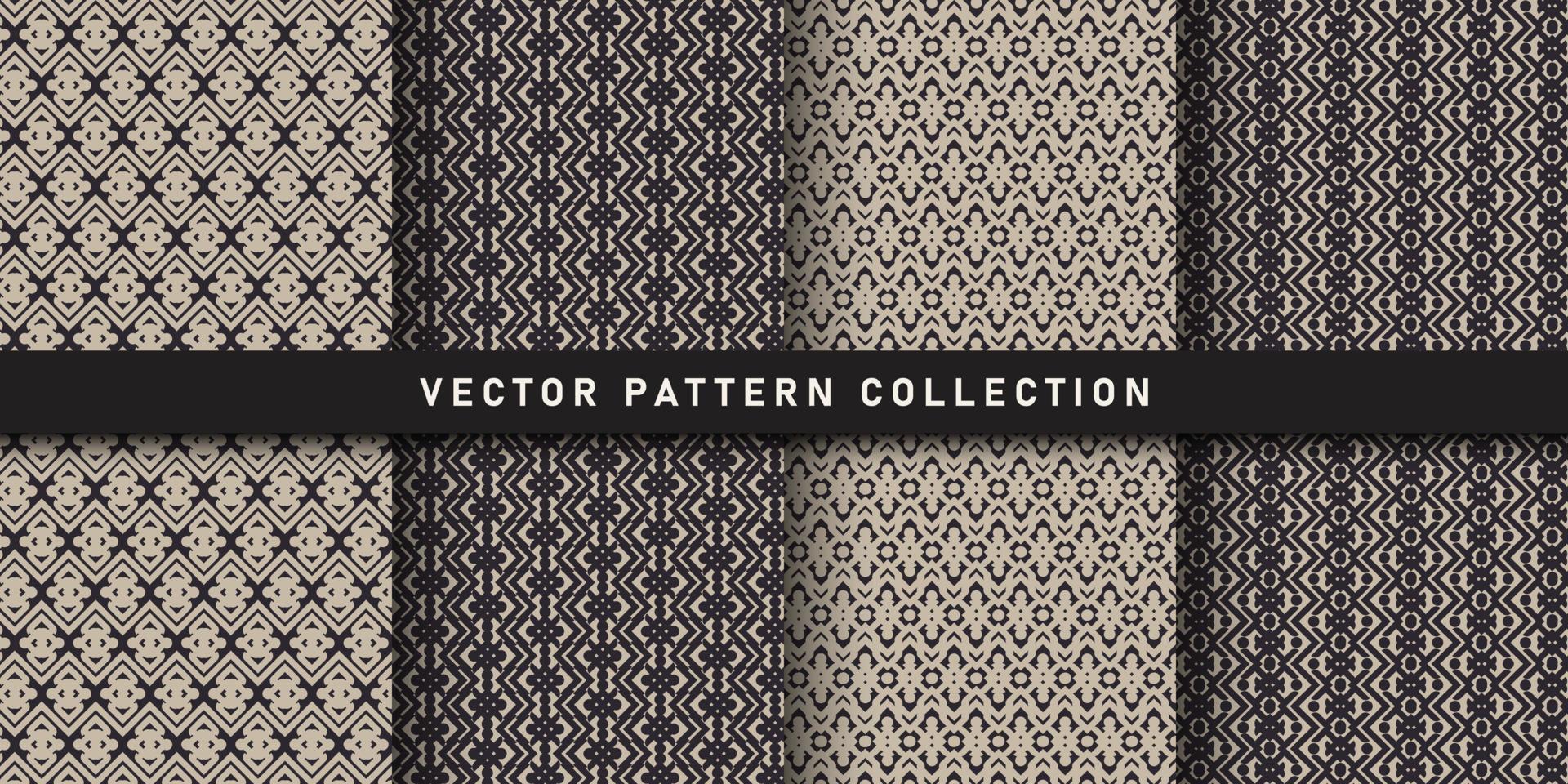 Flat Art Deco Pattern Collection 11097842 Vector Art At Vecteezy