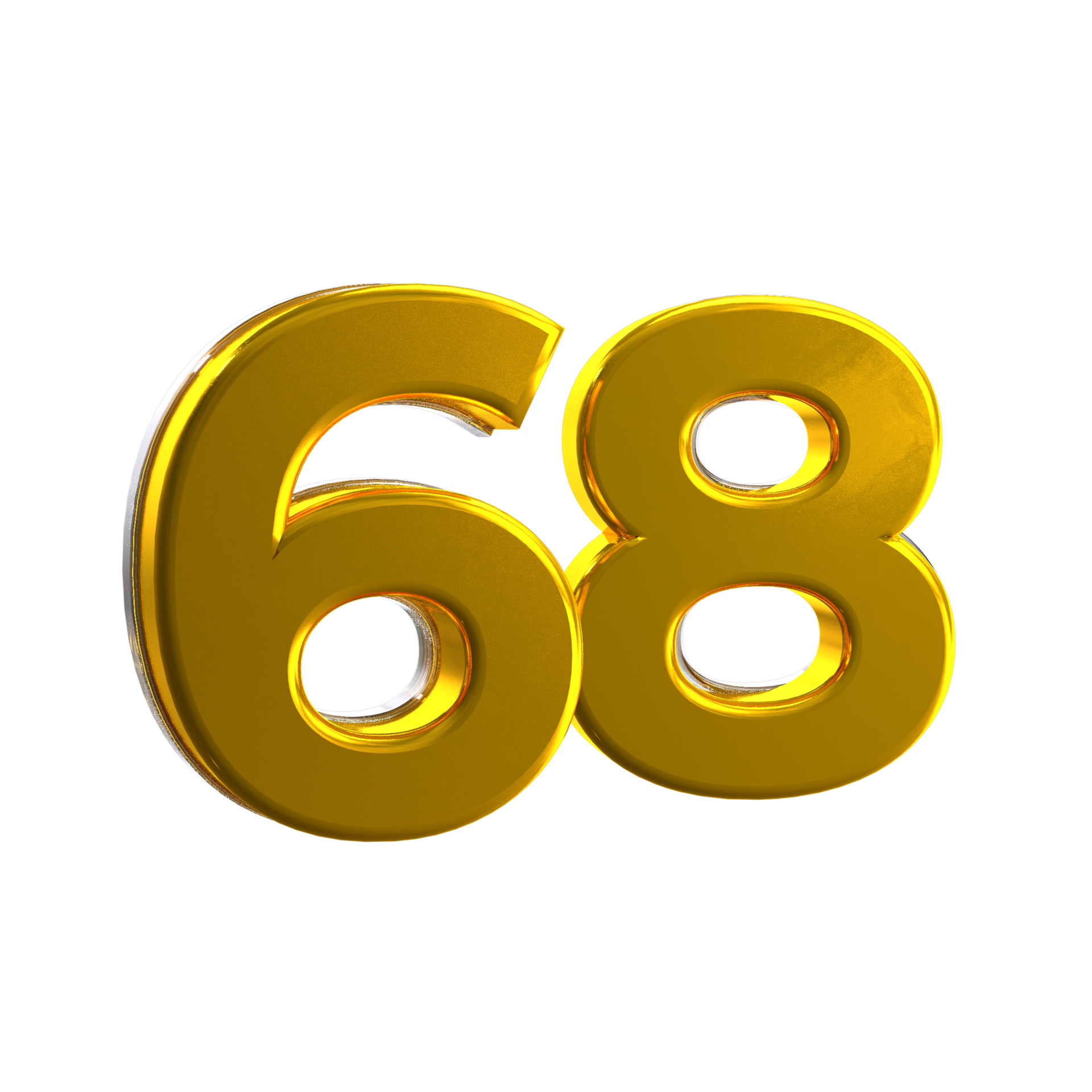 amarillo mental 68 número 3d 11107793 PNG amarillo mental 68 número 3d 11107793 PNG