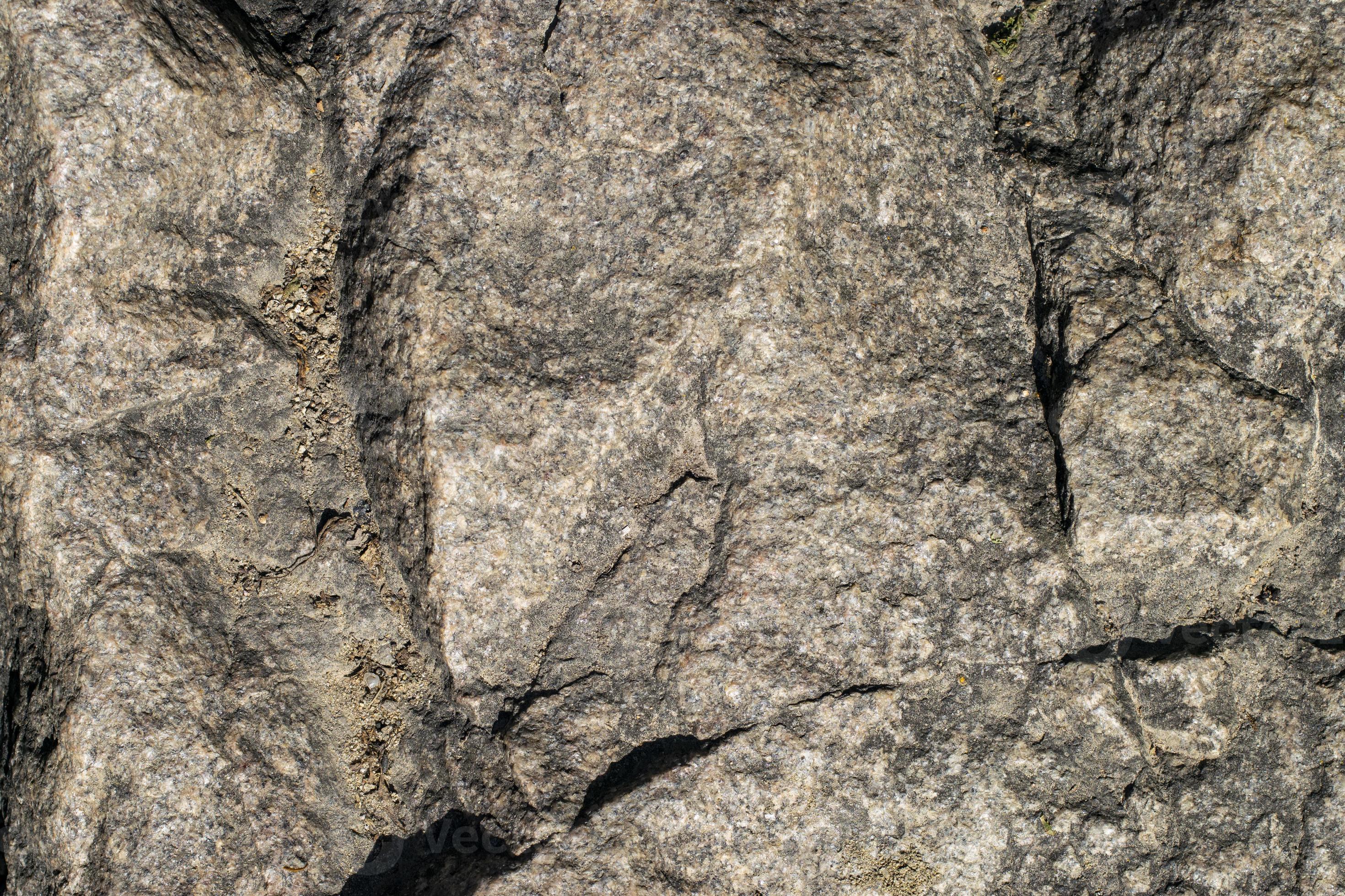 fondo de textura de roca de granito crudo. fragmento de muro de piedra natural. 11107874 Foto de ...