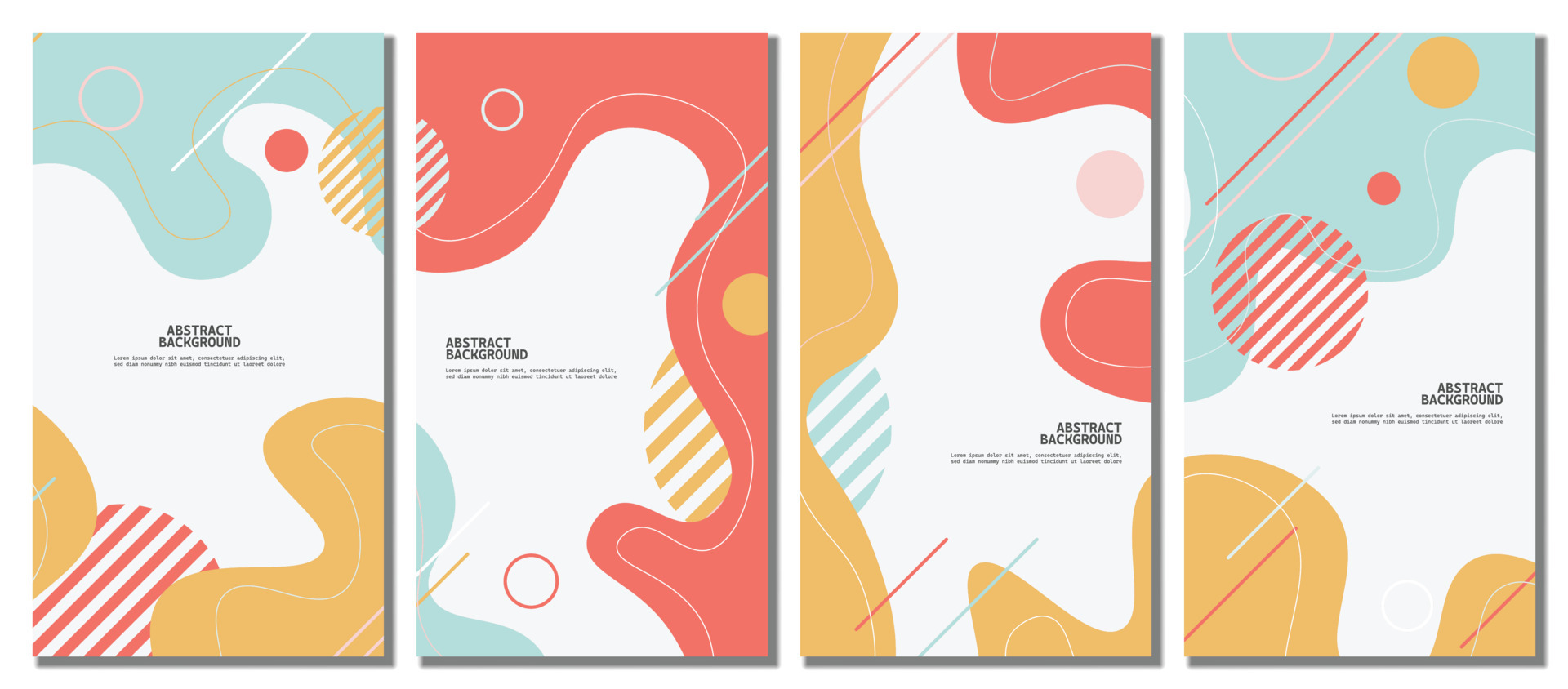 Abstract colorful template set background. 11114370 Vector Art at Vecteezy Abstract colorful template set background. 11114370 Vector Art at Vecteezy