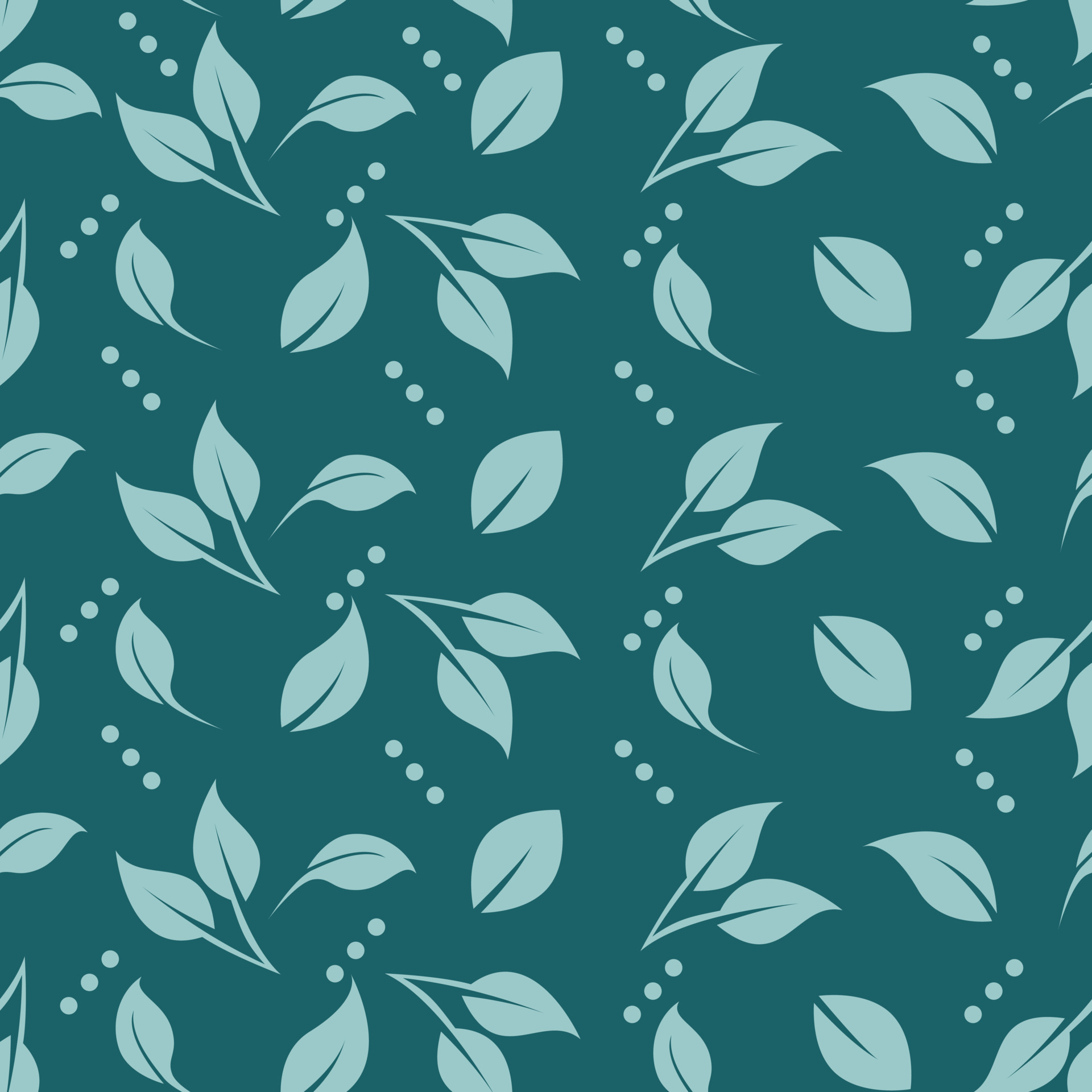 leaf seamless pattern 11115175 Vector Art at Vecteezy