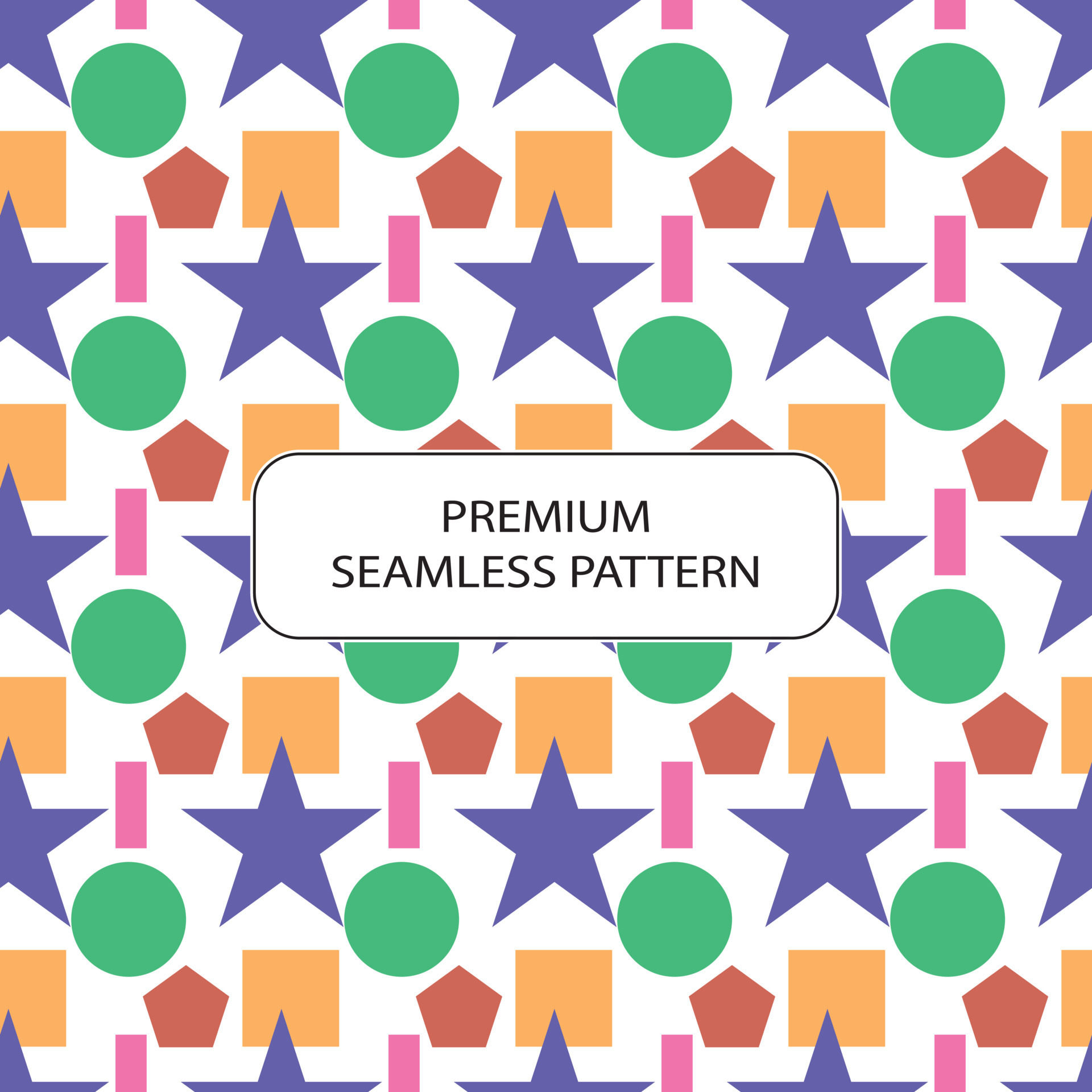 shape regular seamless pattern abstract premium vector design 11117064 ...