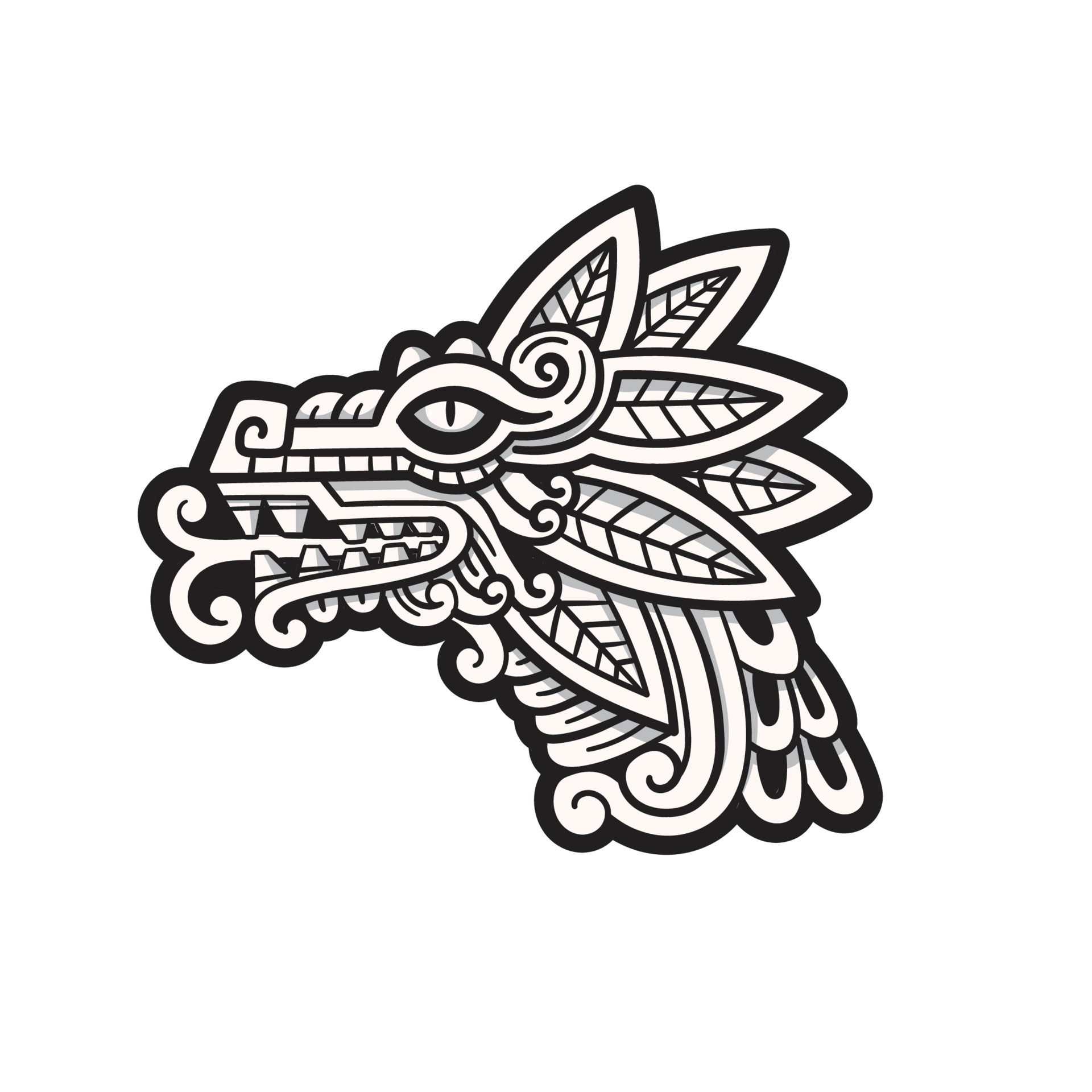 quetzalcoatl head mexican god aztec graphic 11117944 Vector Art at Vecteezy quetzalcoatl head mexican god aztec graphic 11117944 Vector Art at Vecteezy