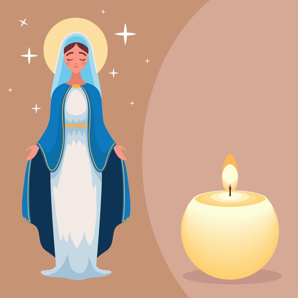 Assumption Virgin Mary Image 11118916 Vector Art At Vecteezy