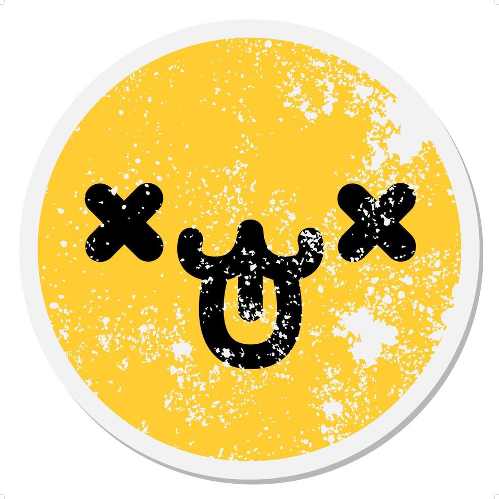 Cute Dead Animal Face Circular Sticker 11122029 Vector Art At Vecteezy cute-dead-animal-face-circular-sticker-11122029-vector-art-at-vecteezy
