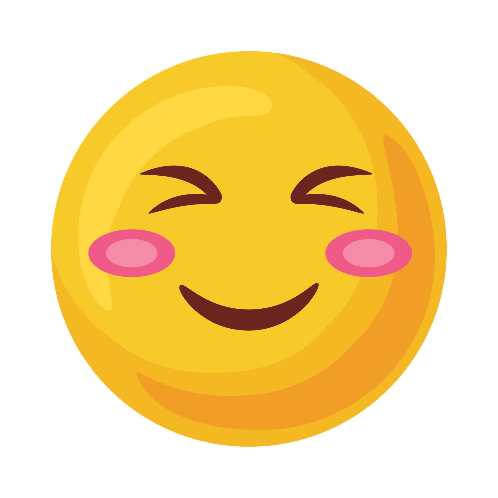 classic emoji smiling 11123906 Vector Art at Vecteezy