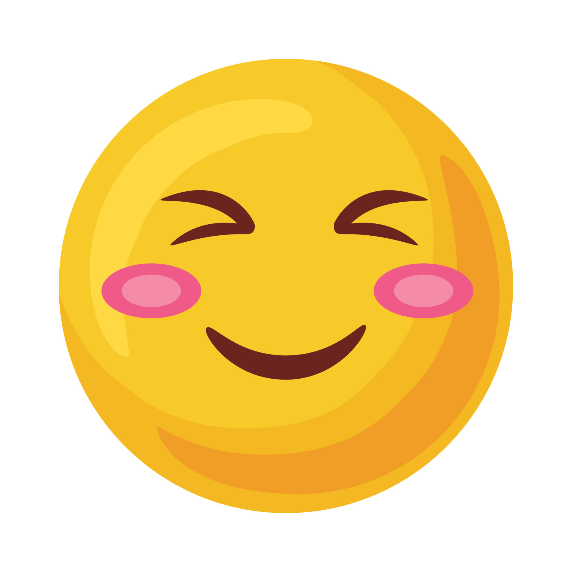 Classic Emoji Smiling 11123906 Vector Art At Vecteezy