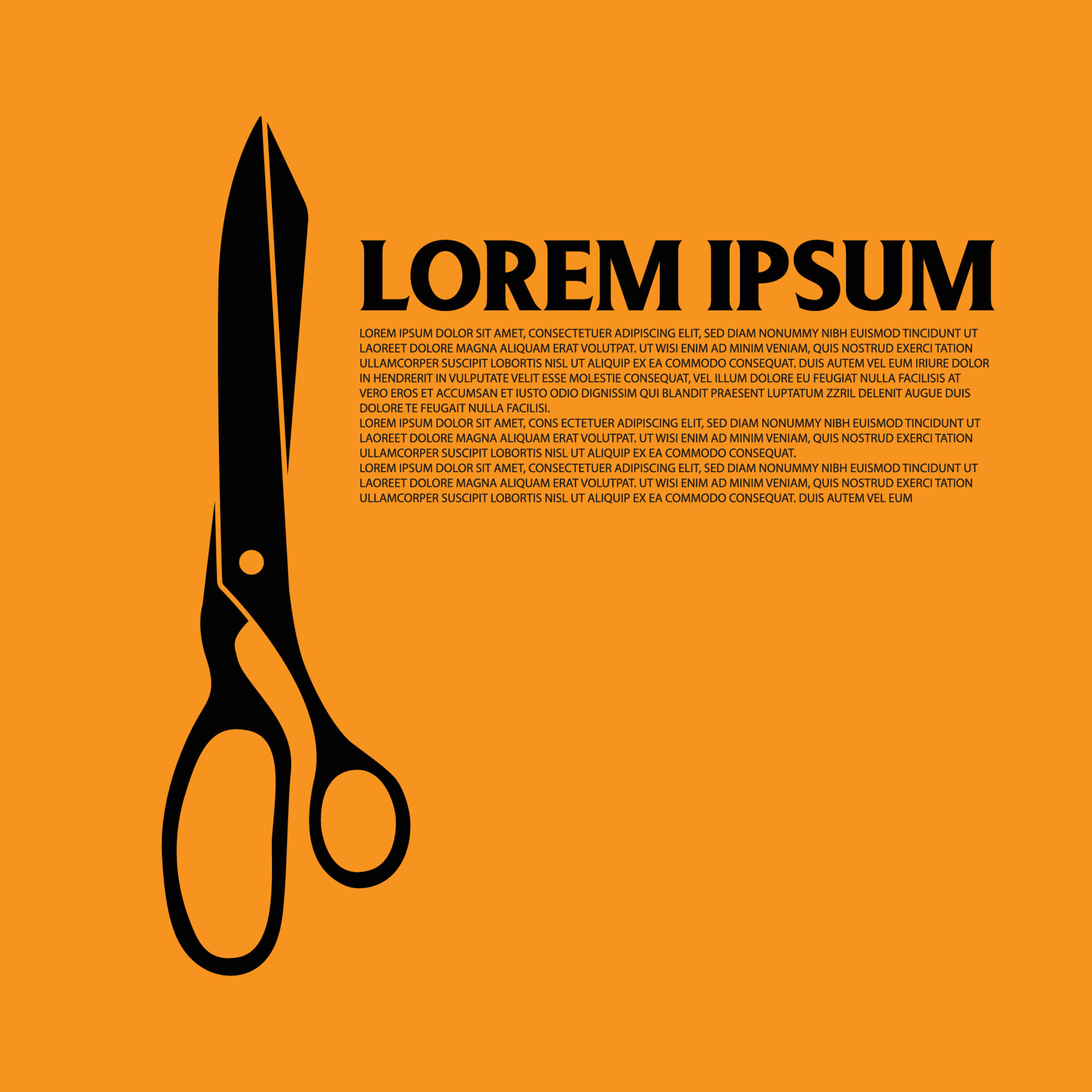 Scissors Symbol Vector Image 11125856 Vector Art At Vecteezy