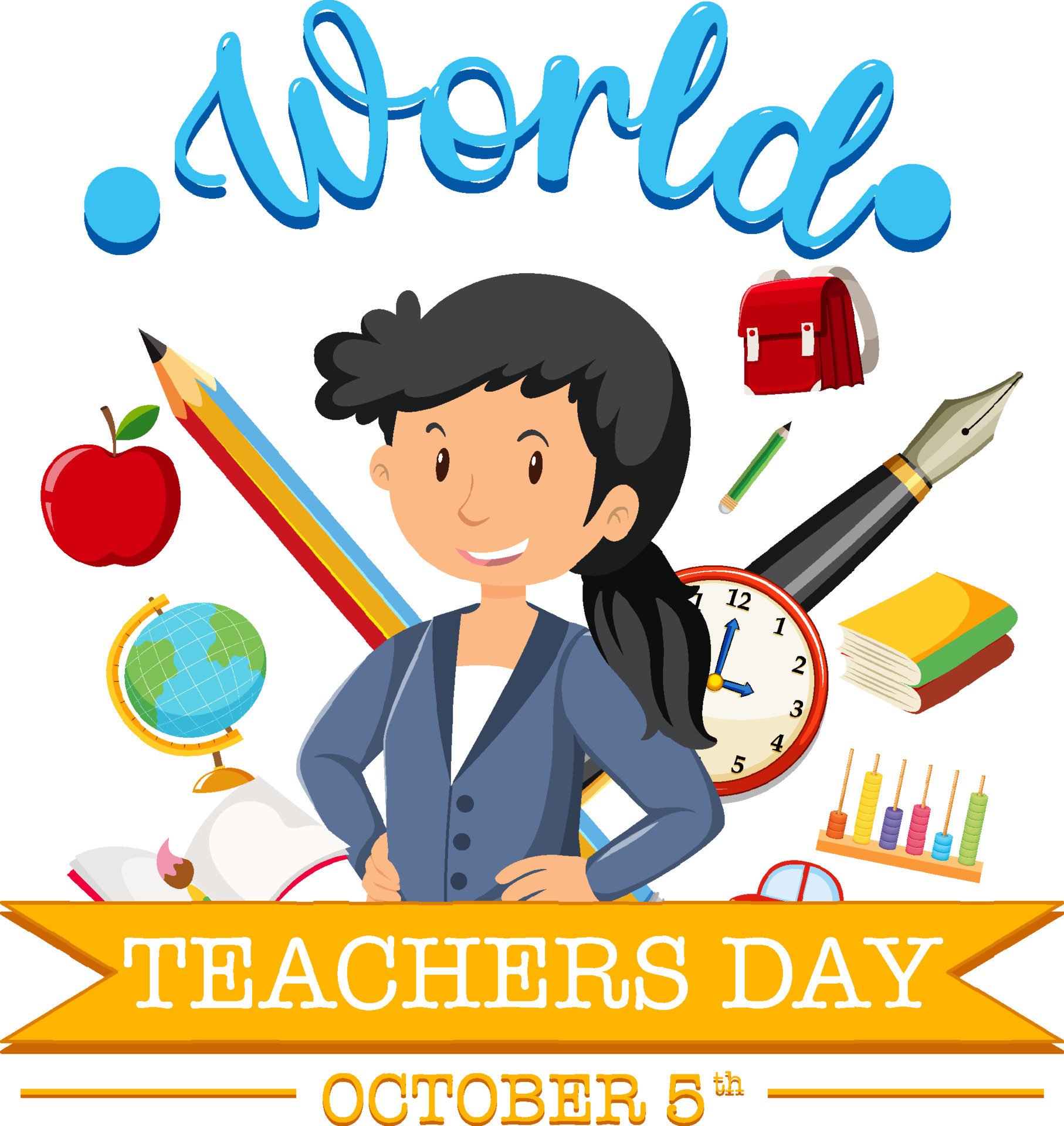 World Teachers Day Poster Design 11126614 Vector Art at Vecteezy World Teachers Day Poster Design 11126614 Vector Art at Vecteezy