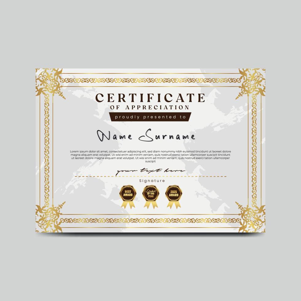 Modern Elegant Certificate Template Free Vector 11128778 Vector Art at ... Modern Elegant Certificate Template Free Vector 11128778 Vector Art at ...