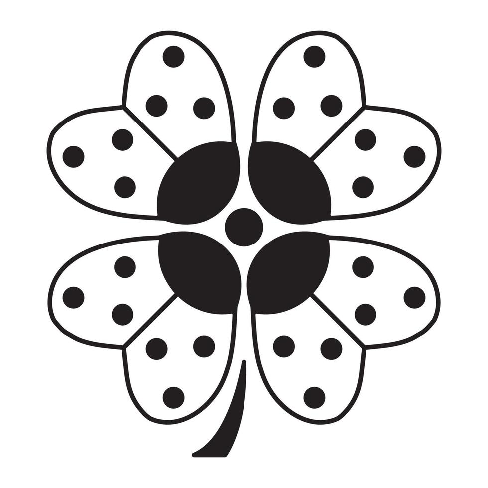 Ladybug four leaf clover vector illustration 11139795 Vector Art at ... Ladybug four leaf clover vector illustration 11139795 Vector Art at ...