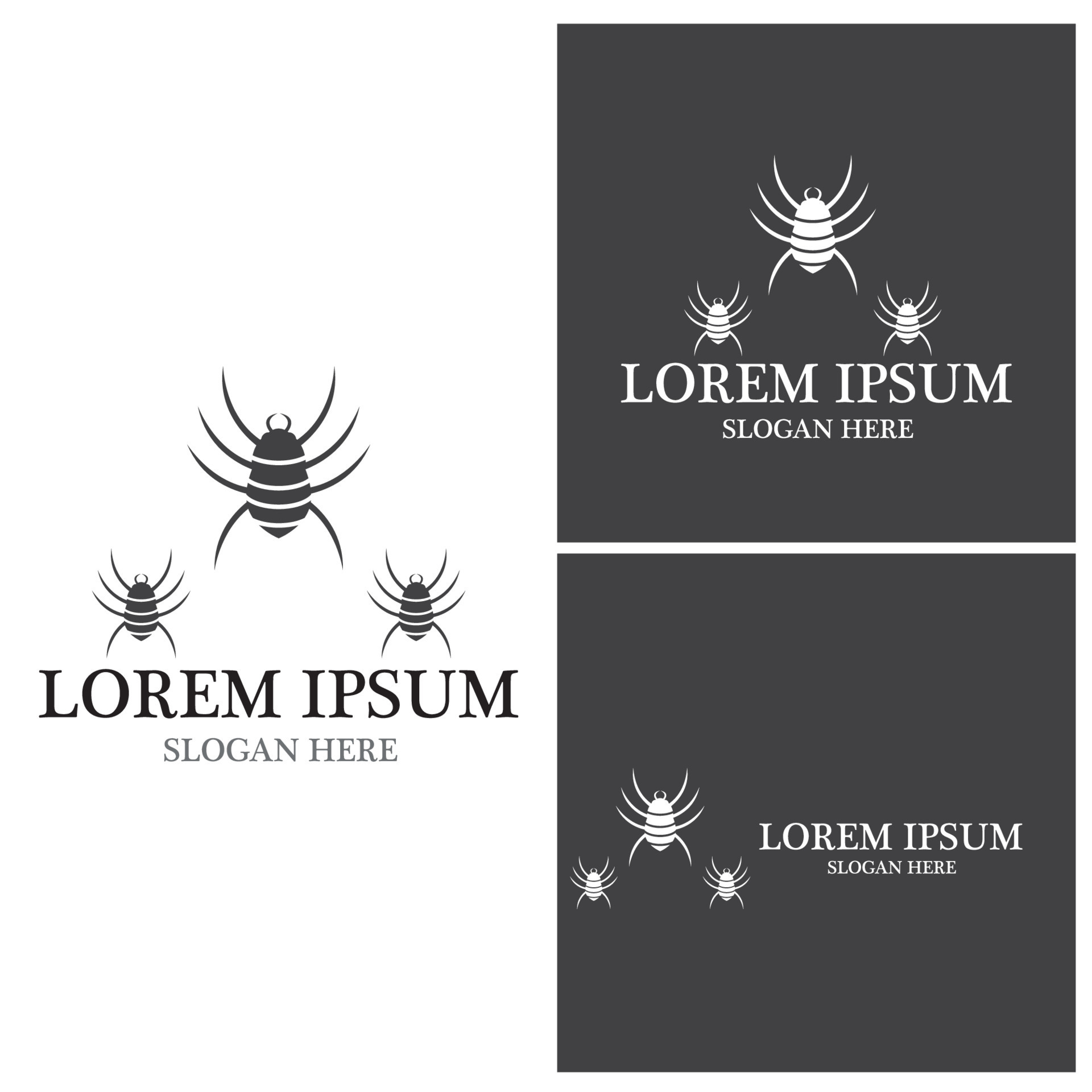 Spider icon and symbol vector template 11141582 Vector Art at Vecteezy