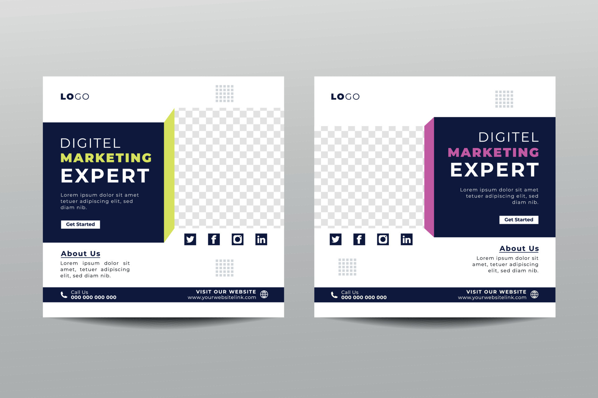 Modern Social Media Design Template 11142204 Vector Art at Vecteezy