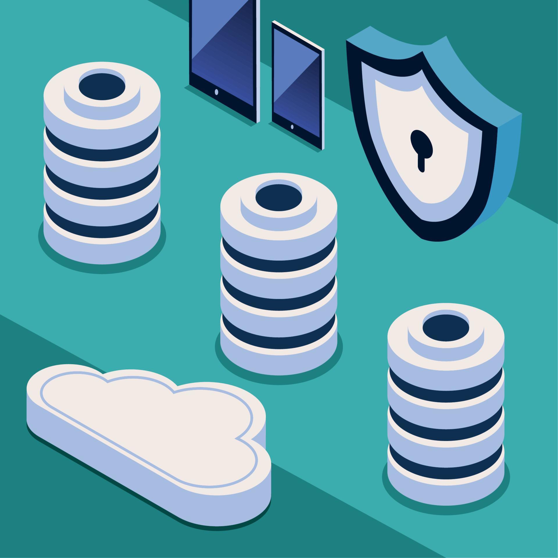 Data Server Storage 11144004 Vector Art At Vecteezy