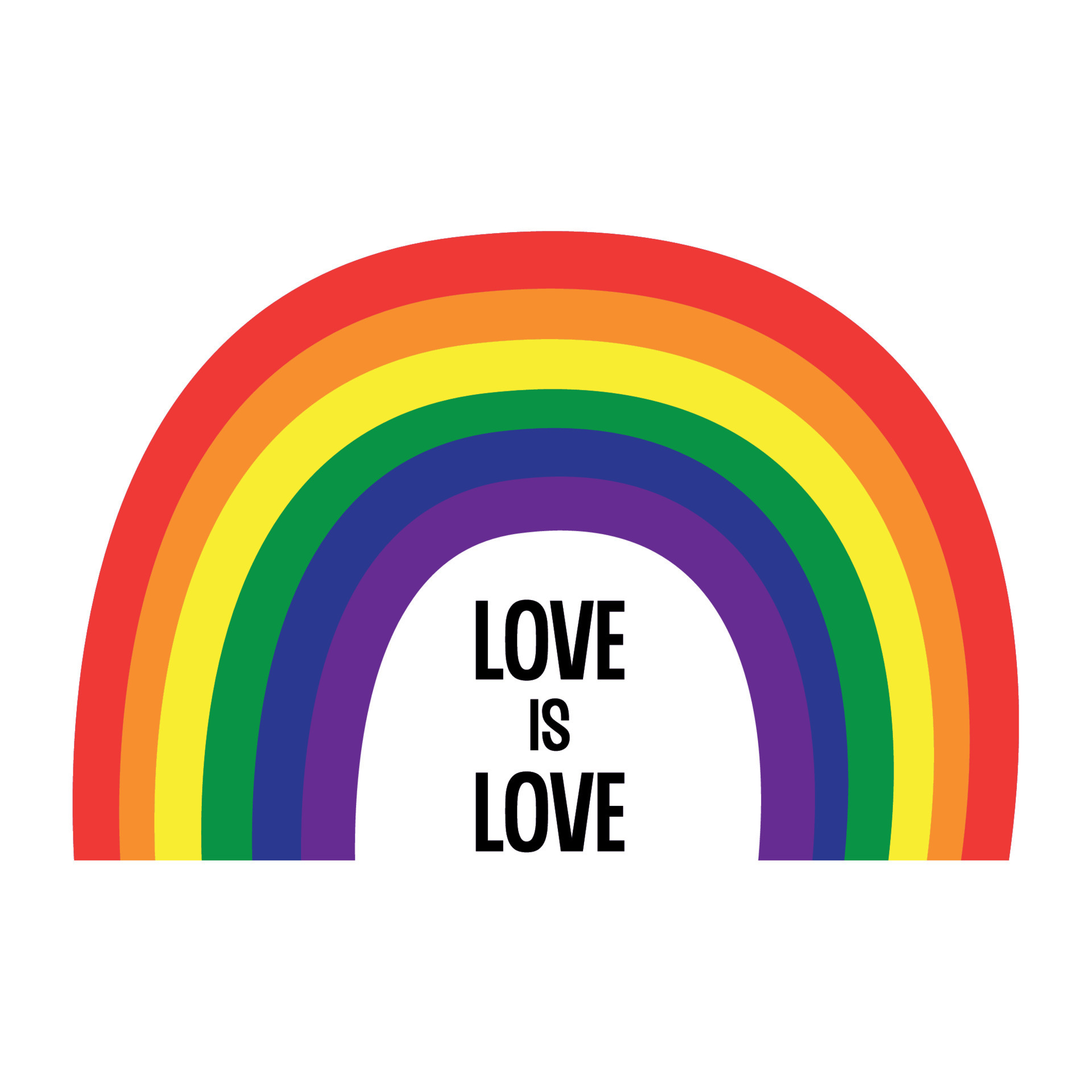 rainbow with lgbtq flag 11146317 Vector Art at Vecteezy