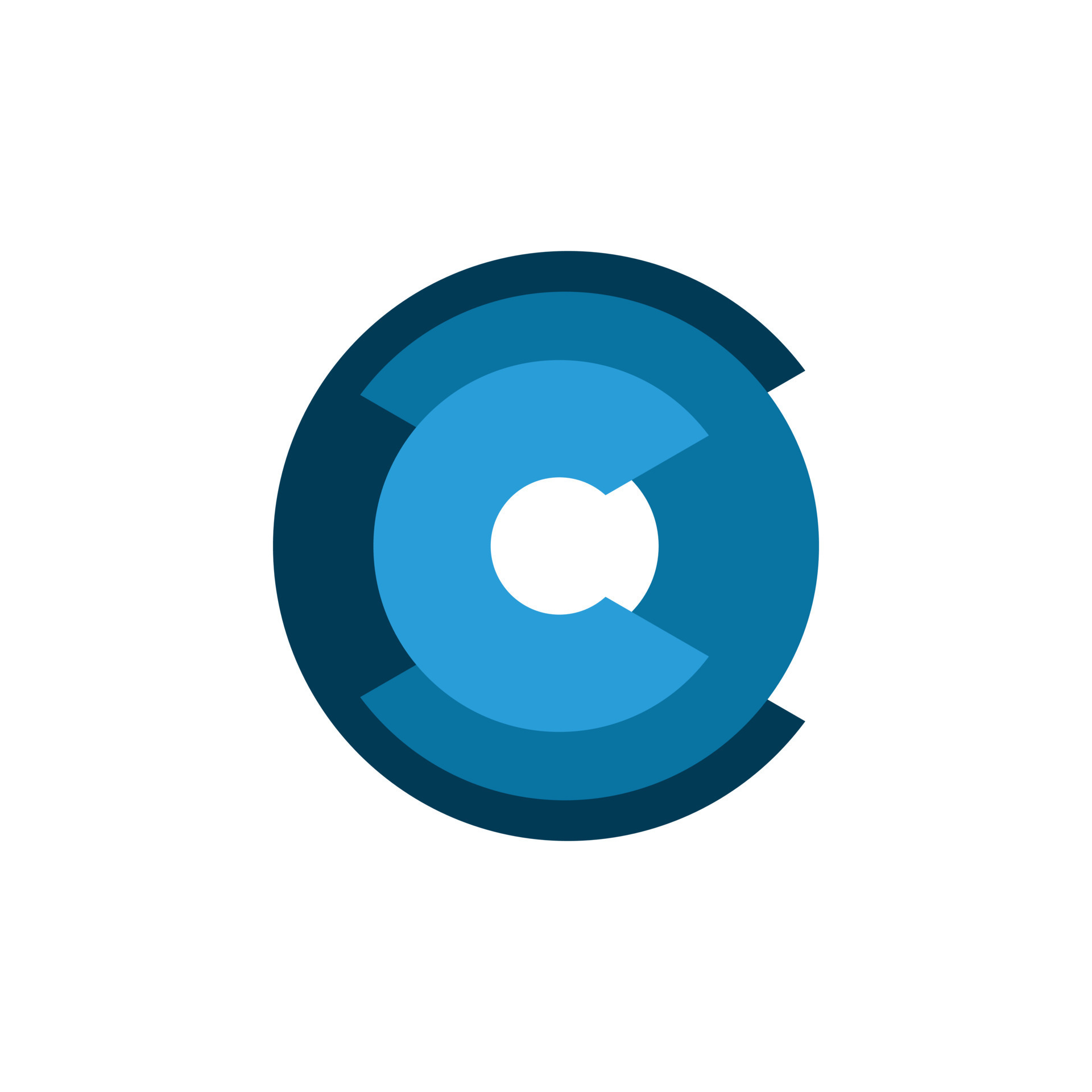 blue circle letter c logo design 11151107 Vector Art at Vecteezy