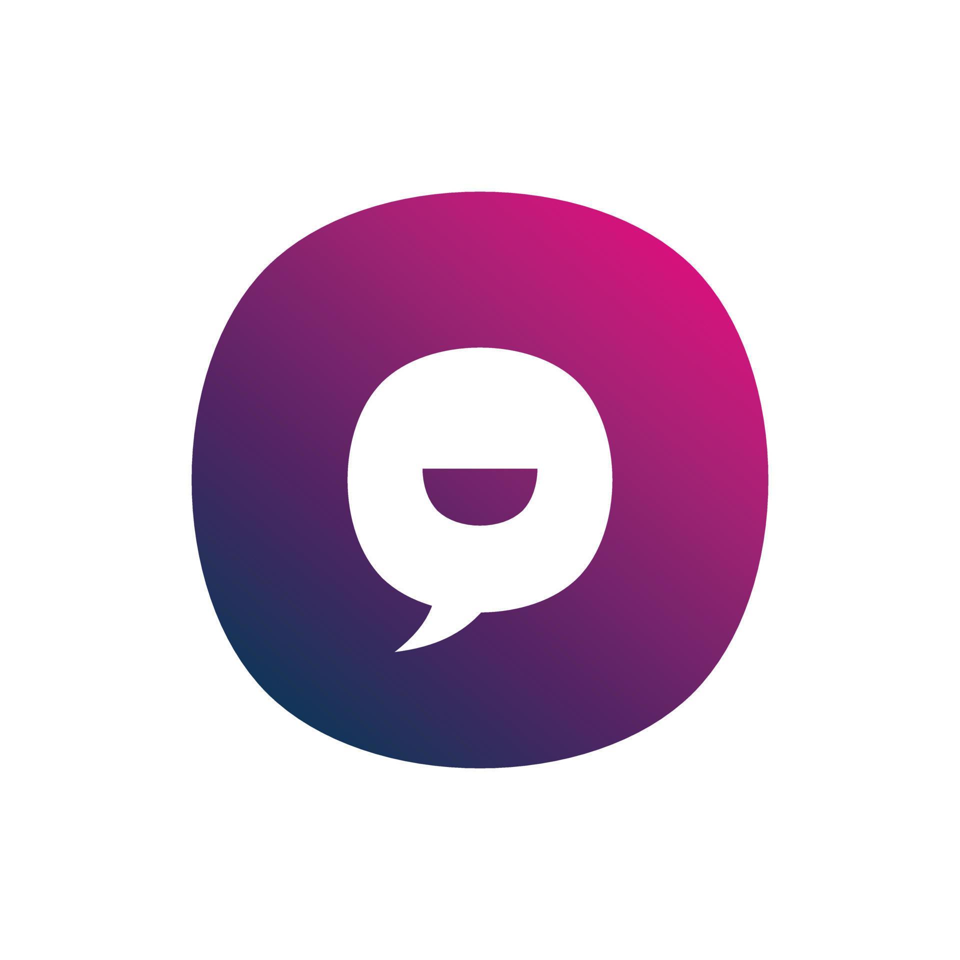 Rounded Happy Chat Logo Design 11151196 Vector Art At Vecteezy