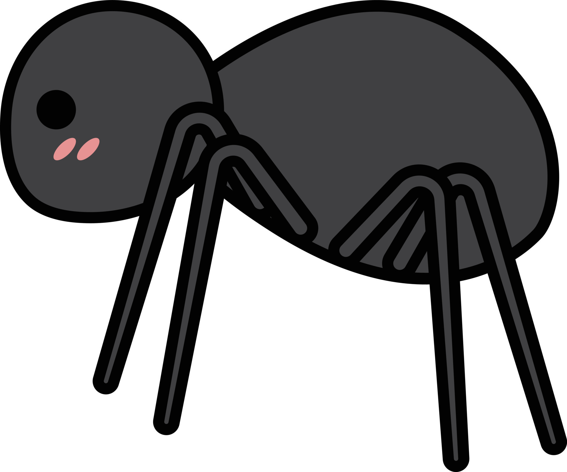 spider vector illustration 11151501 Vector Art at Vecteezy