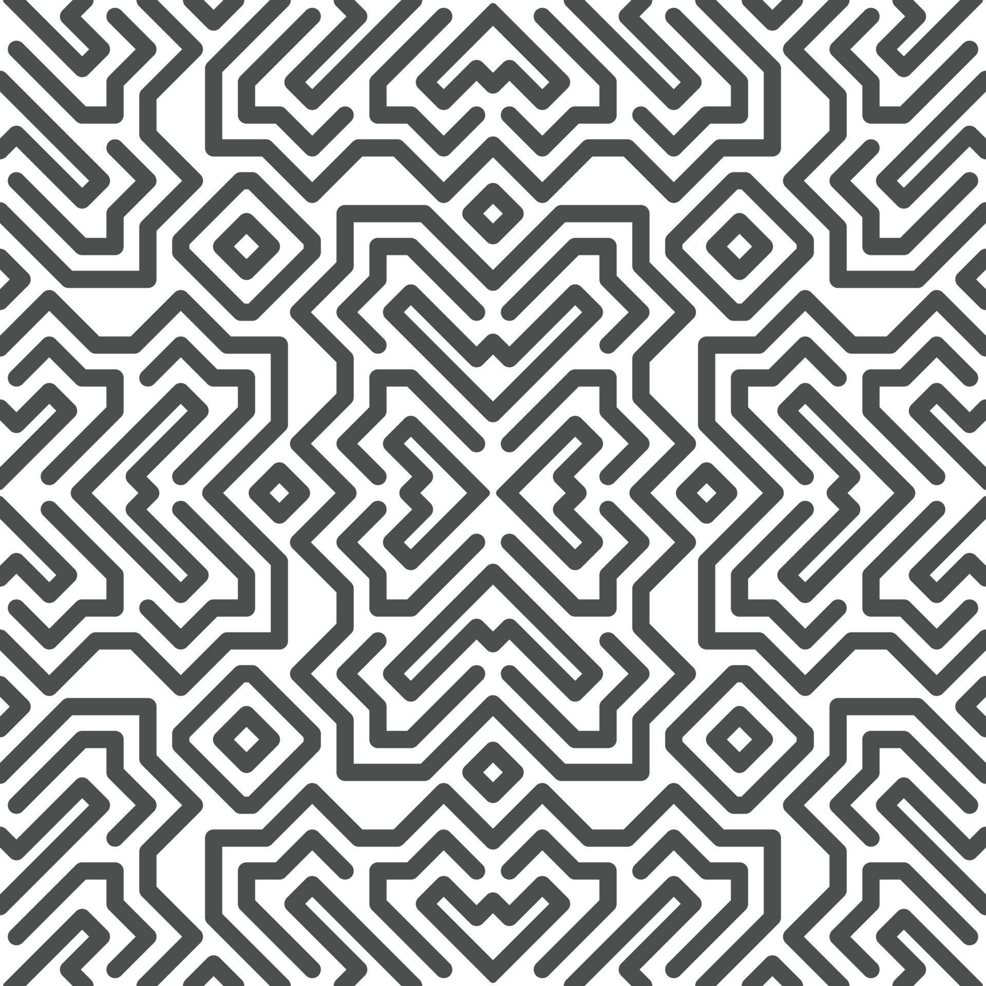 Abstract Seamless Geometric Shape Lines Pattern 11152466 Vector Art At