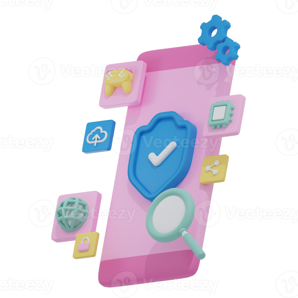 User Interface 3D Illustrations 11153658 PNG